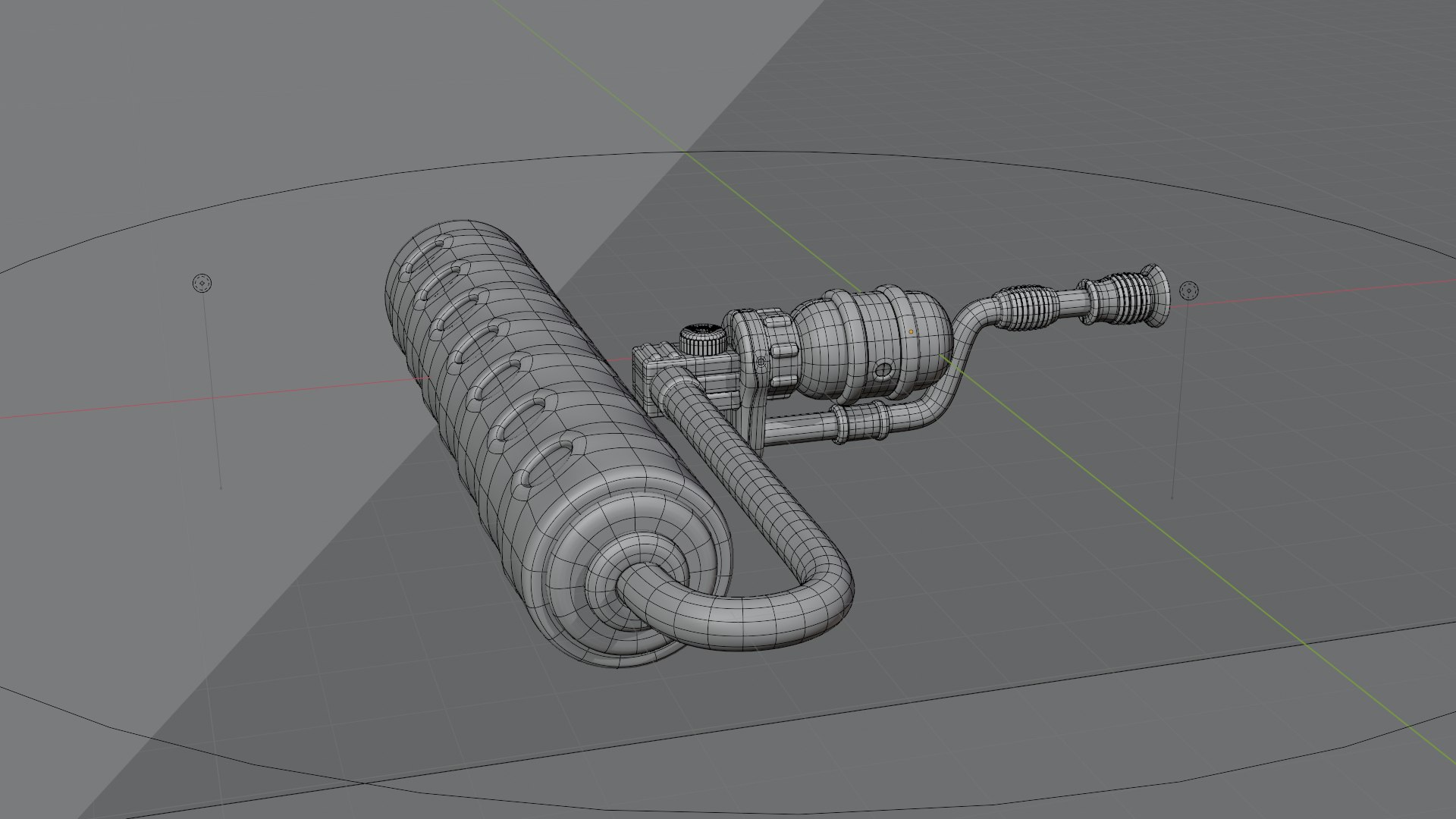 3D Splatoon Roller - TurboSquid 1751037