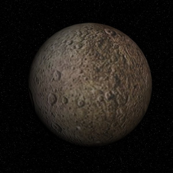 3d model of solar pluto