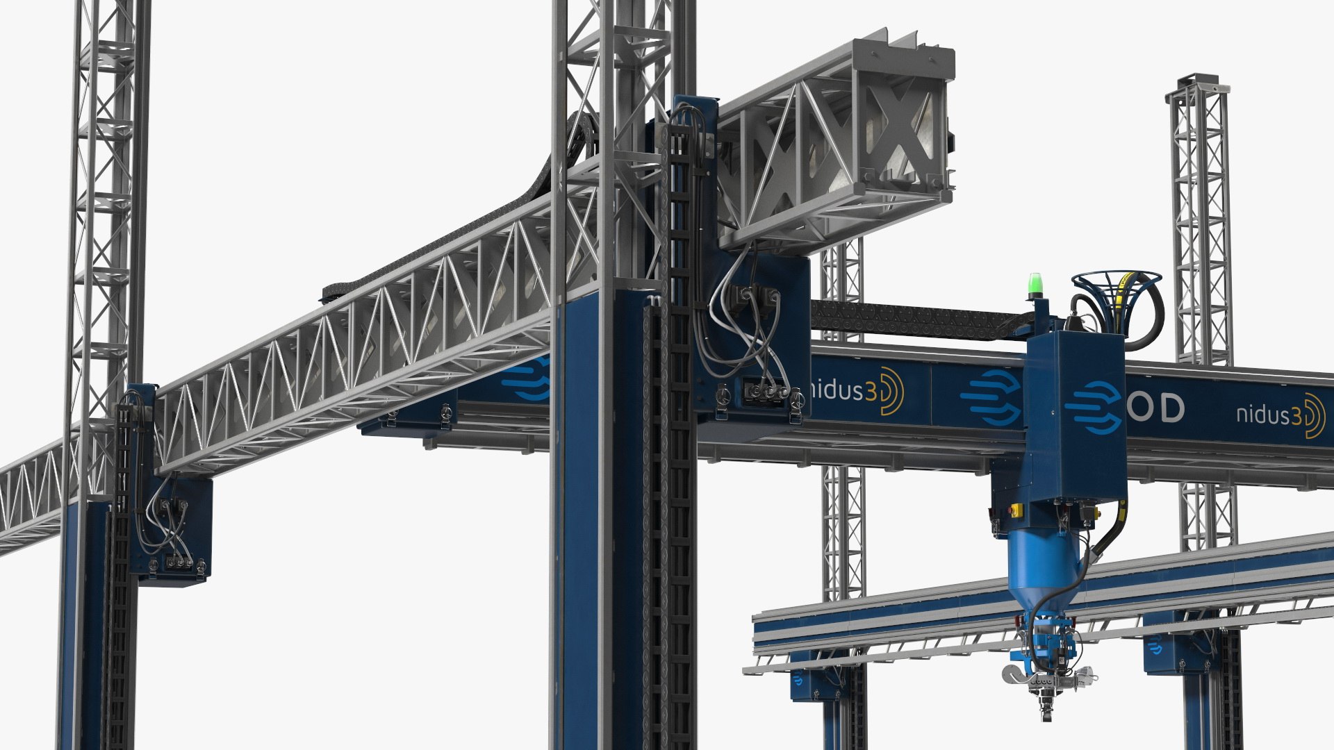 Cobod Bod2 House Construction 3D Printer Rigged 3D - TurboSquid 2206792