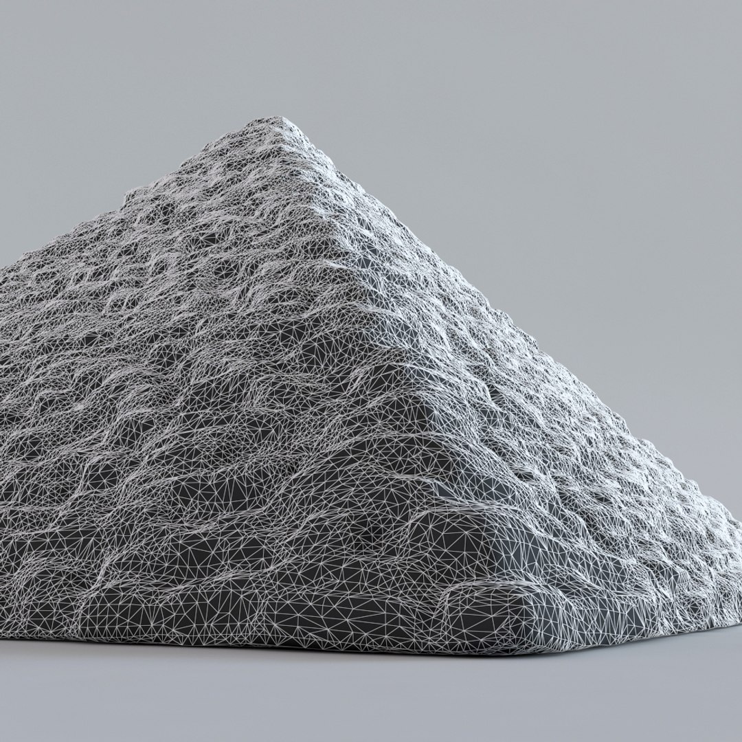 3d Model Stone Cliff