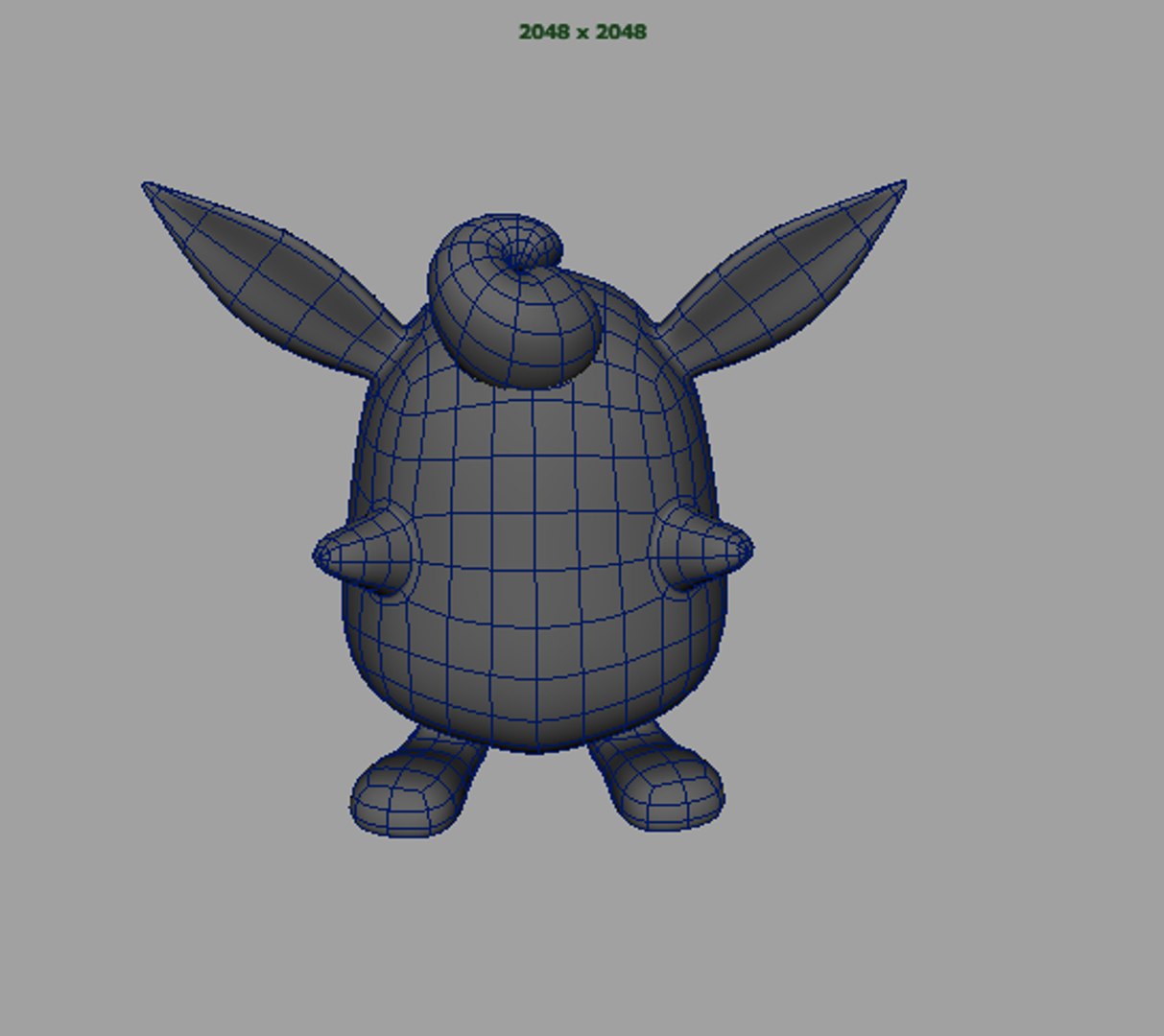 3d Model Pokemon Wigglytuff