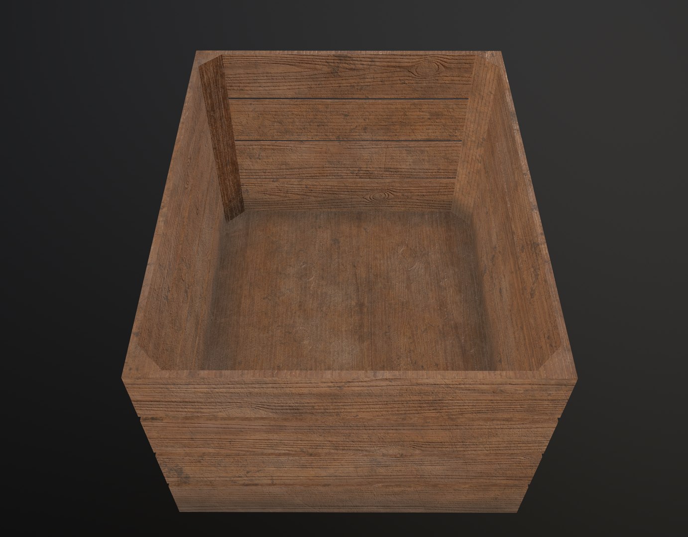 3D Wooden Box - TurboSquid 1871985
