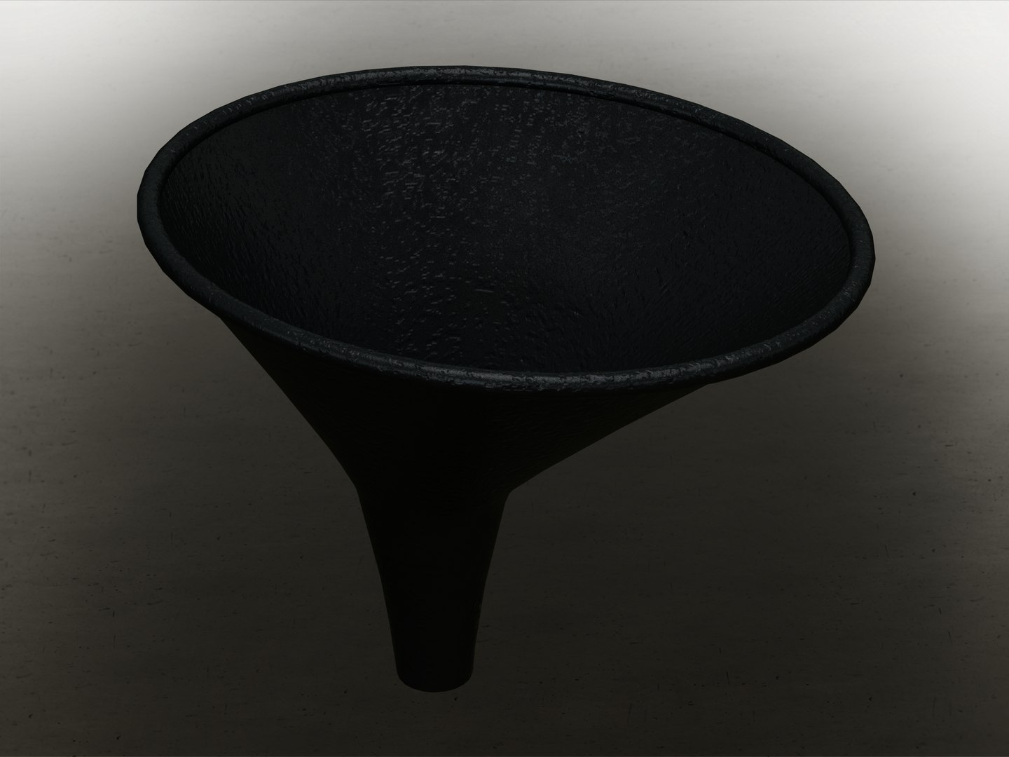 3D Plastic Oval Shaped Funnel - TurboSquid 2176109