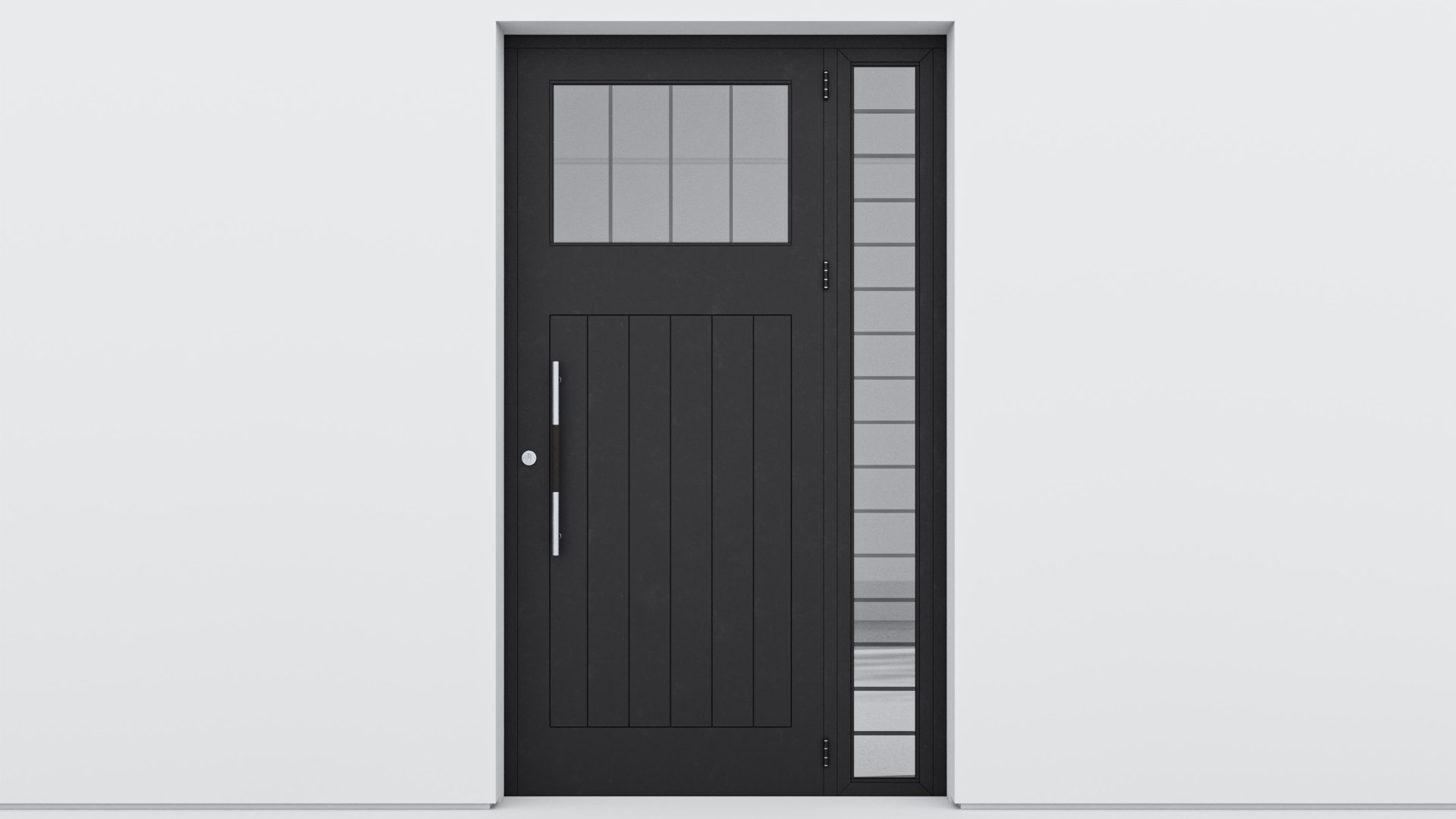 3D Aluminium Door 89 Model - TurboSquid 2020443