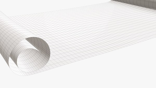 Scroll paper roll 3D model - TurboSquid 1658070