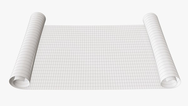 Scroll paper roll 3D model - TurboSquid 1658070