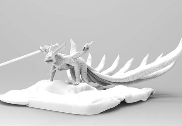 modelo 3d Atuendo majestuoso de Kurama Susanoo - TurboSquid 2310828