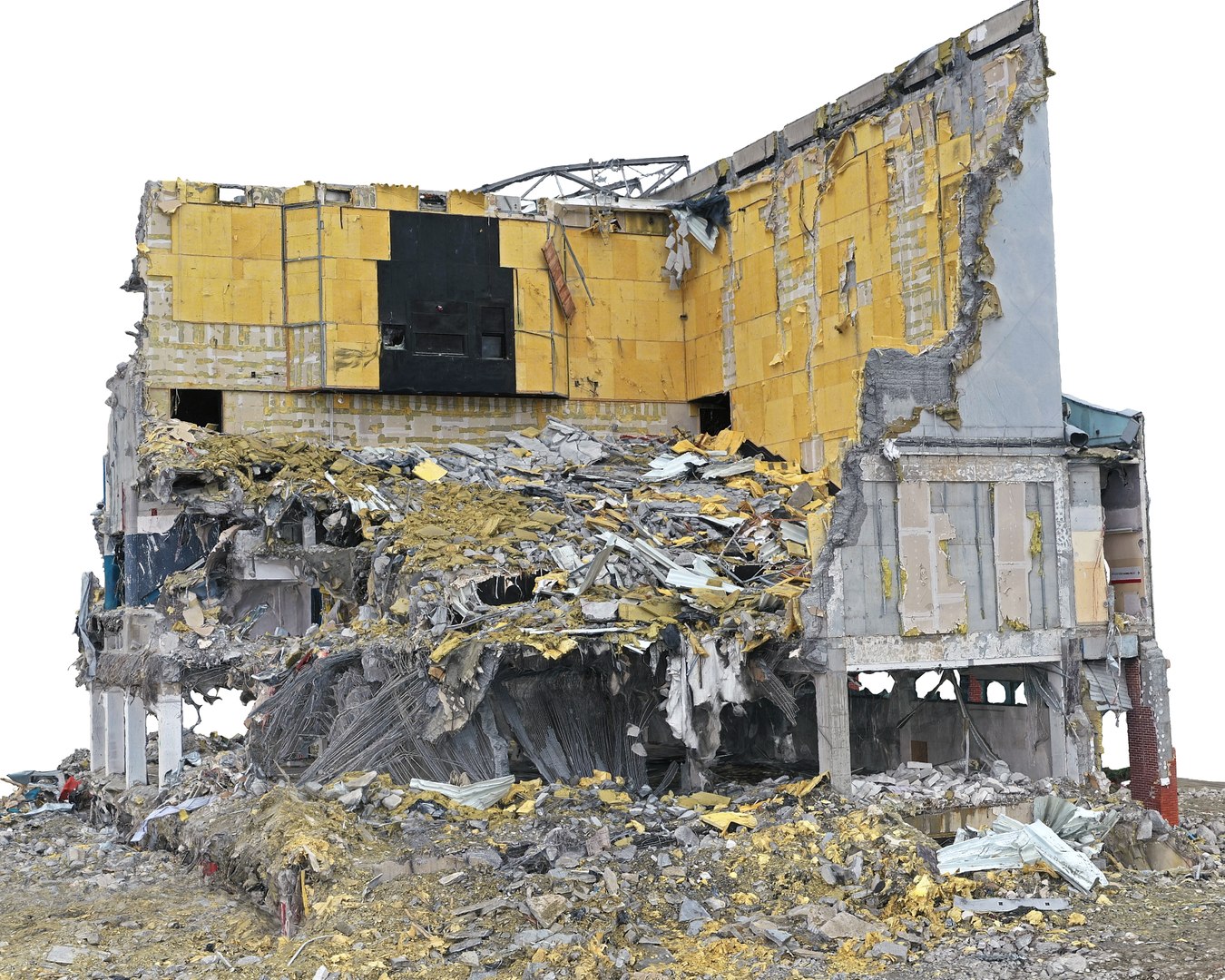 3D Demolished Building Ultra HD 16K 21 - TurboSquid 2040597