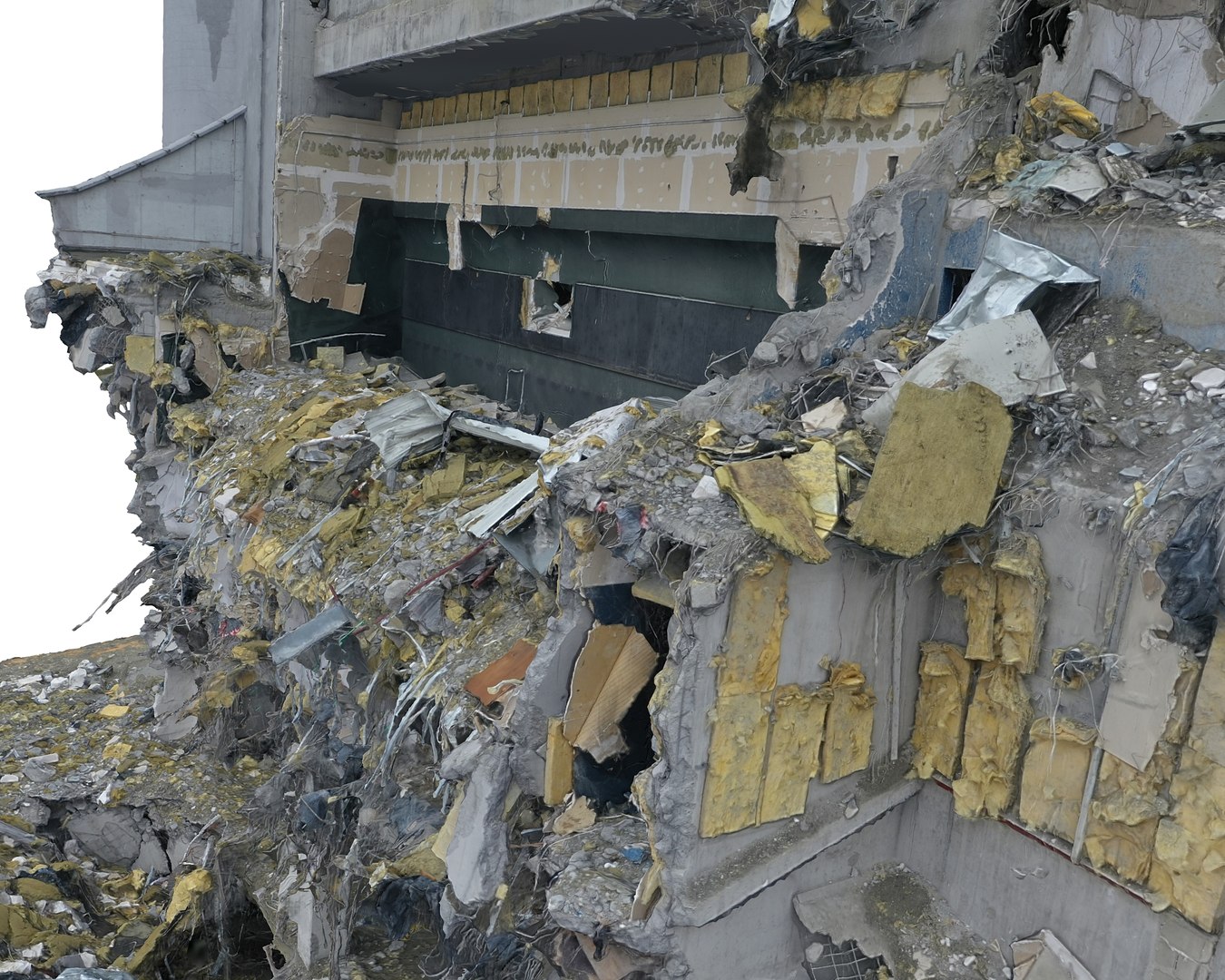 3D Demolished Building Ultra HD 16K 21 - TurboSquid 2040597