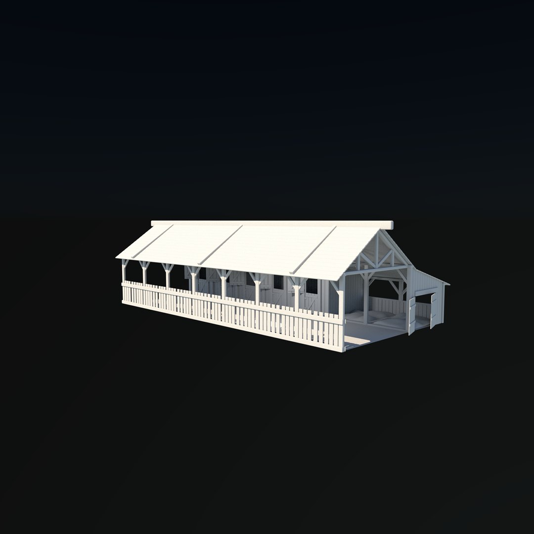 3D Wooden House 3D Mode - TurboSquid 2363236