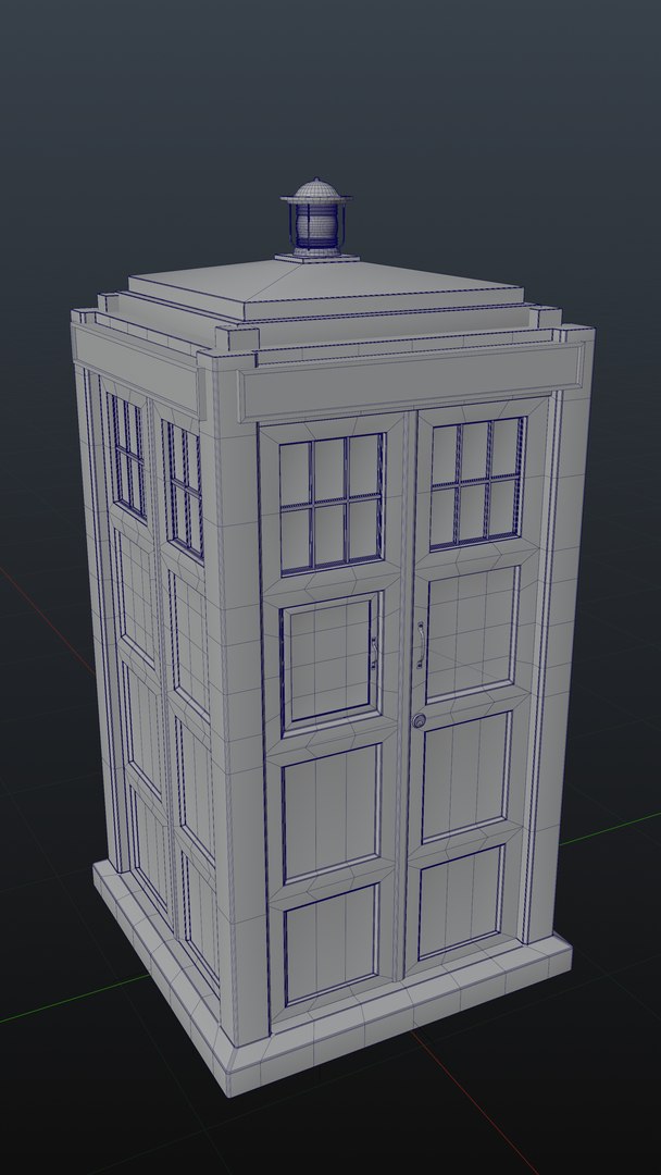 TARDIS 3D Model - TurboSquid 1875150