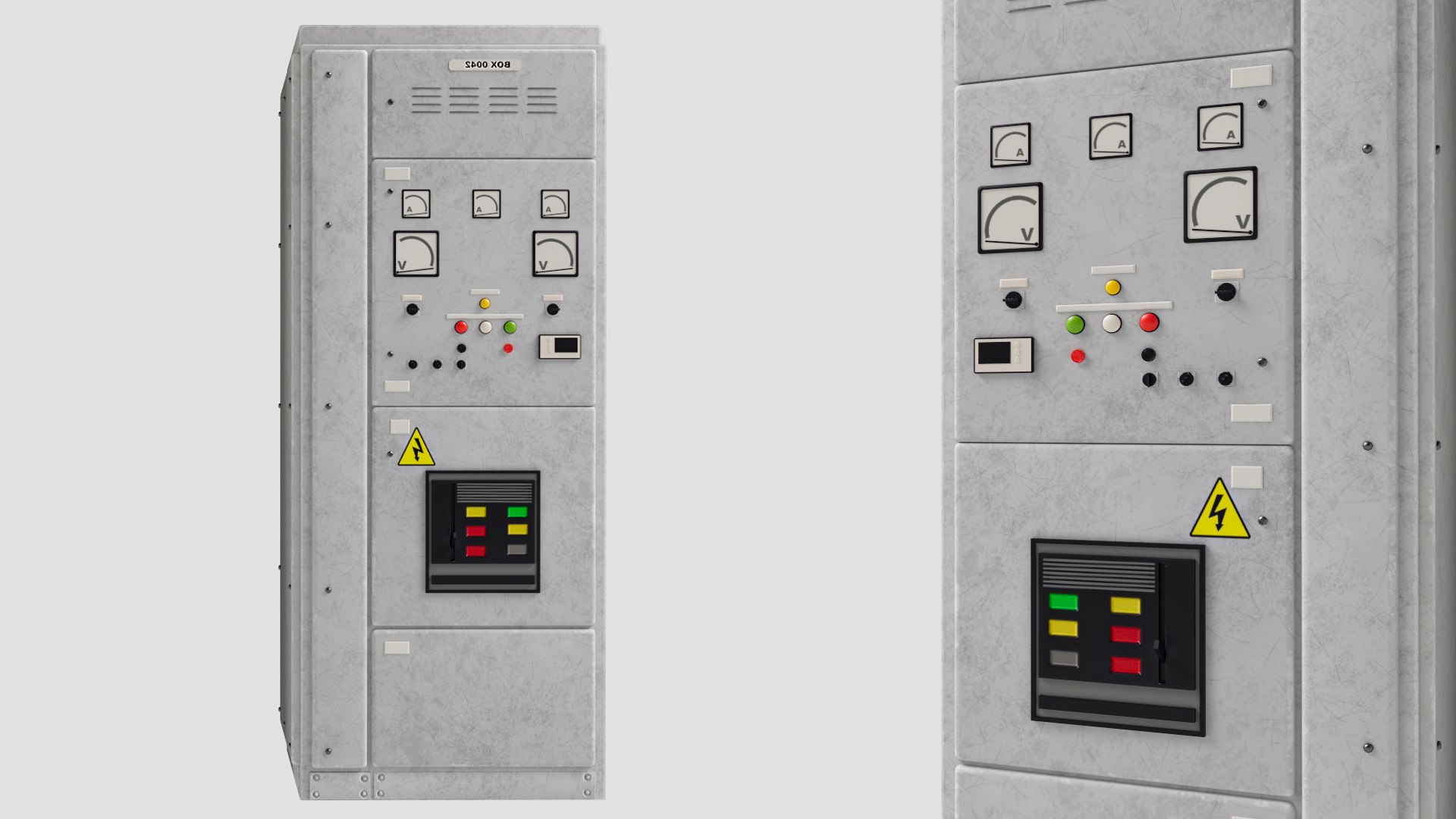High Voltage Electrical Racks Model - TurboSquid 2518176
