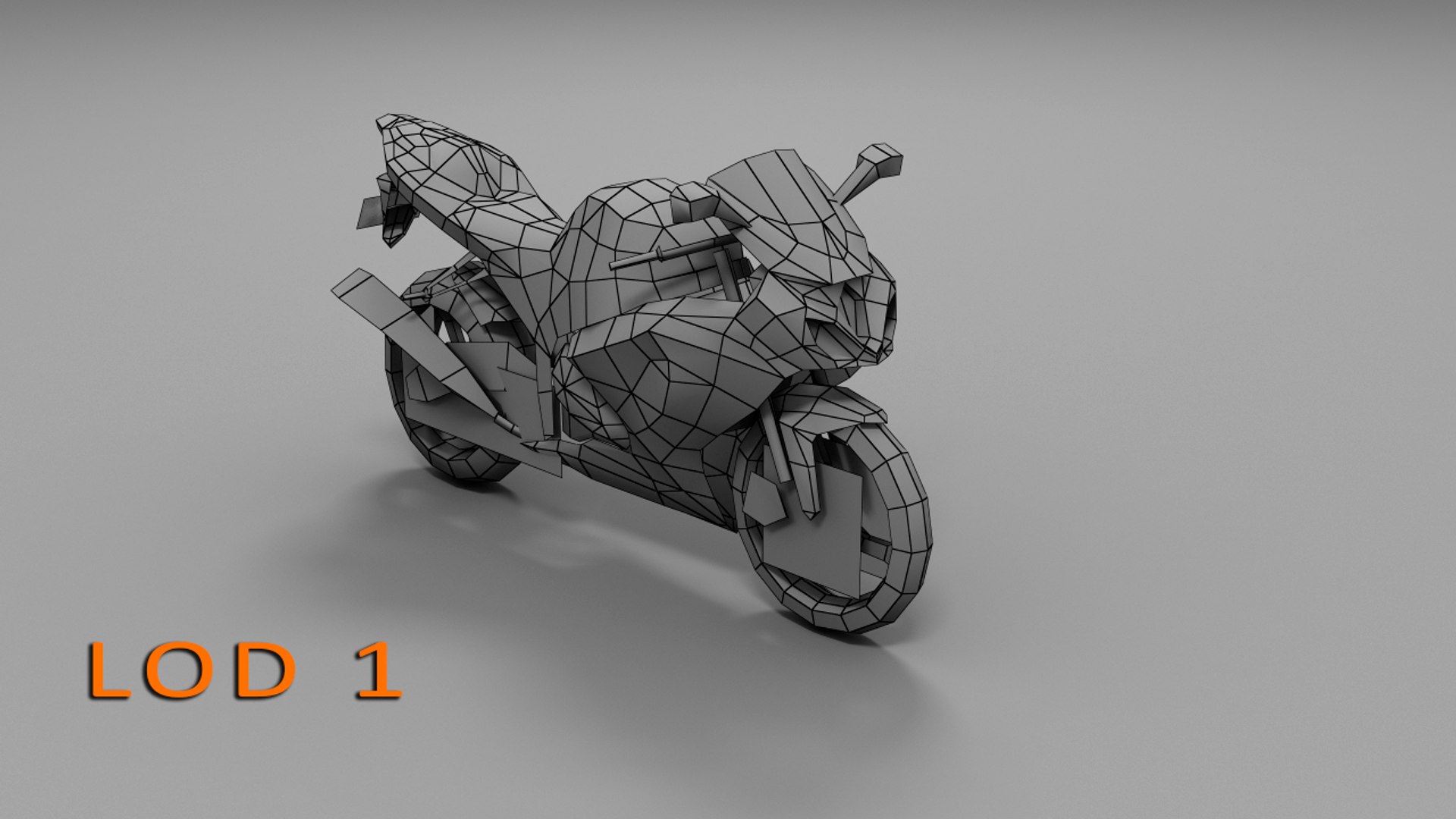 Sport bike 3D model - TurboSquid 1199942