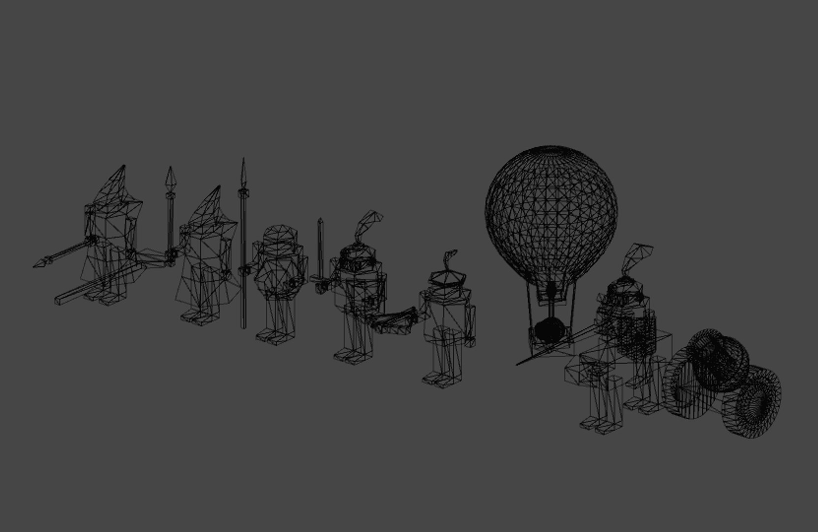 Medieval War Unit Character 3D Model - TurboSquid 1562708