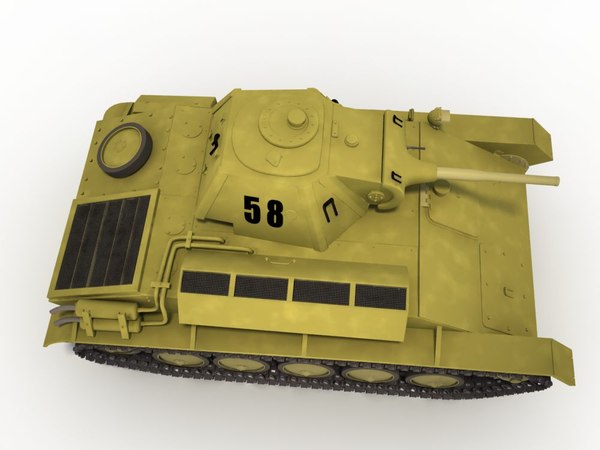 t-70 tank 3d model
