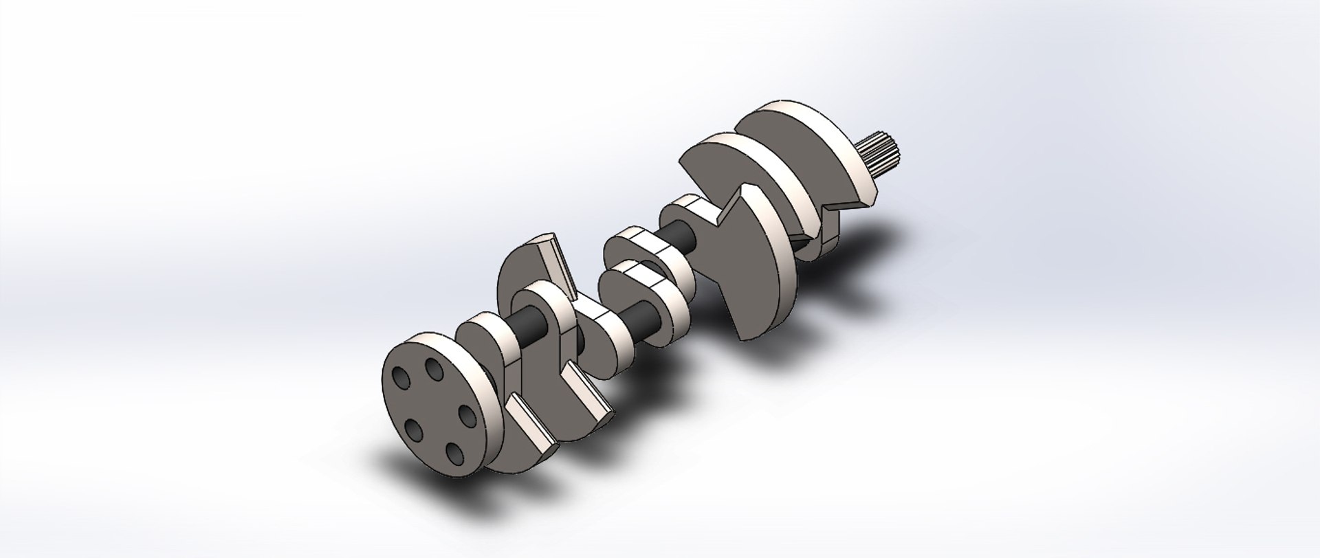 Crankshaft 3D model - TurboSquid 2146315