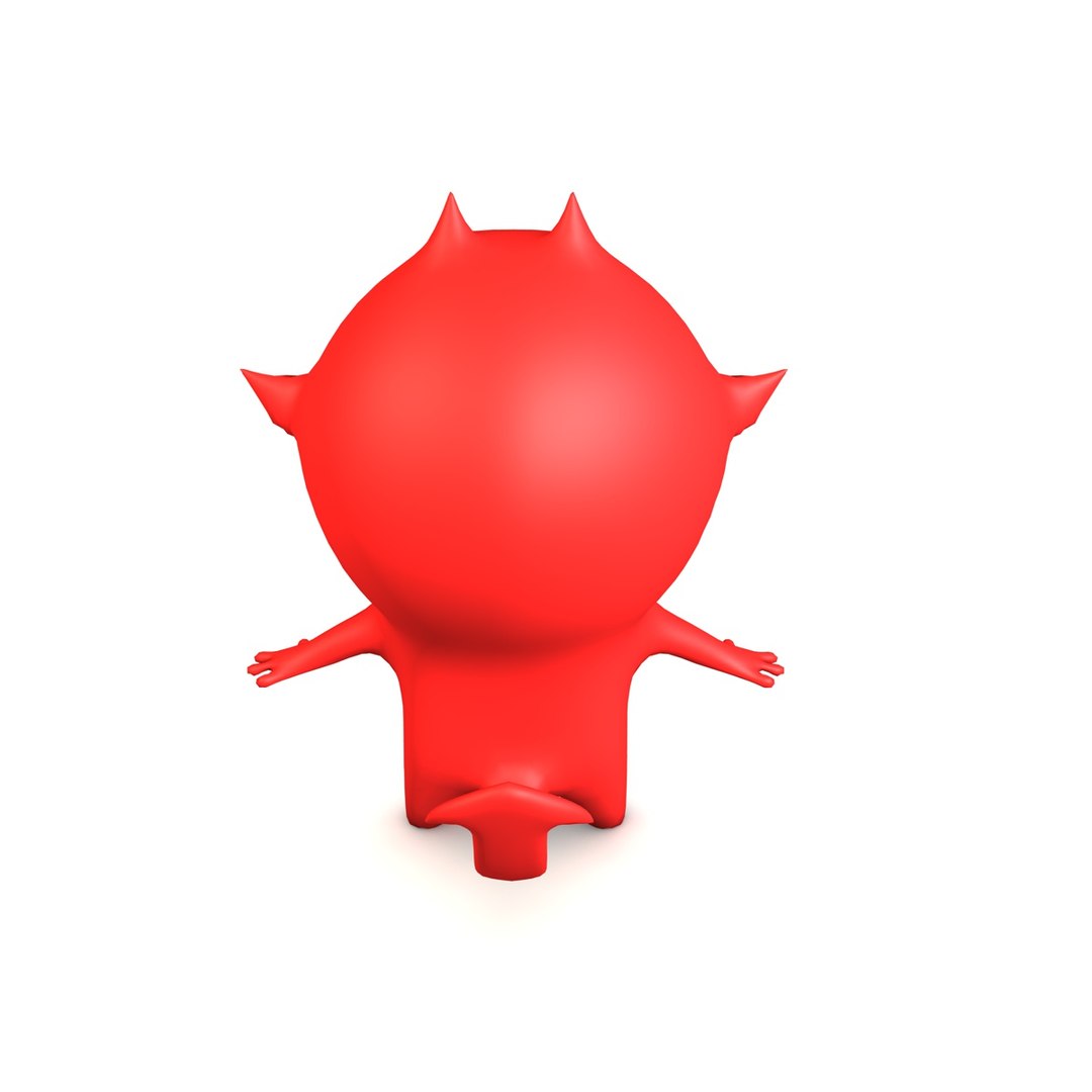 3d Cute Little Devil