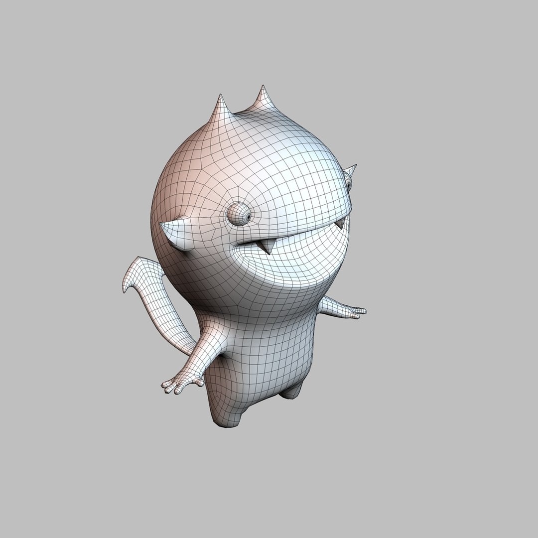 3d Cute Little Devil
