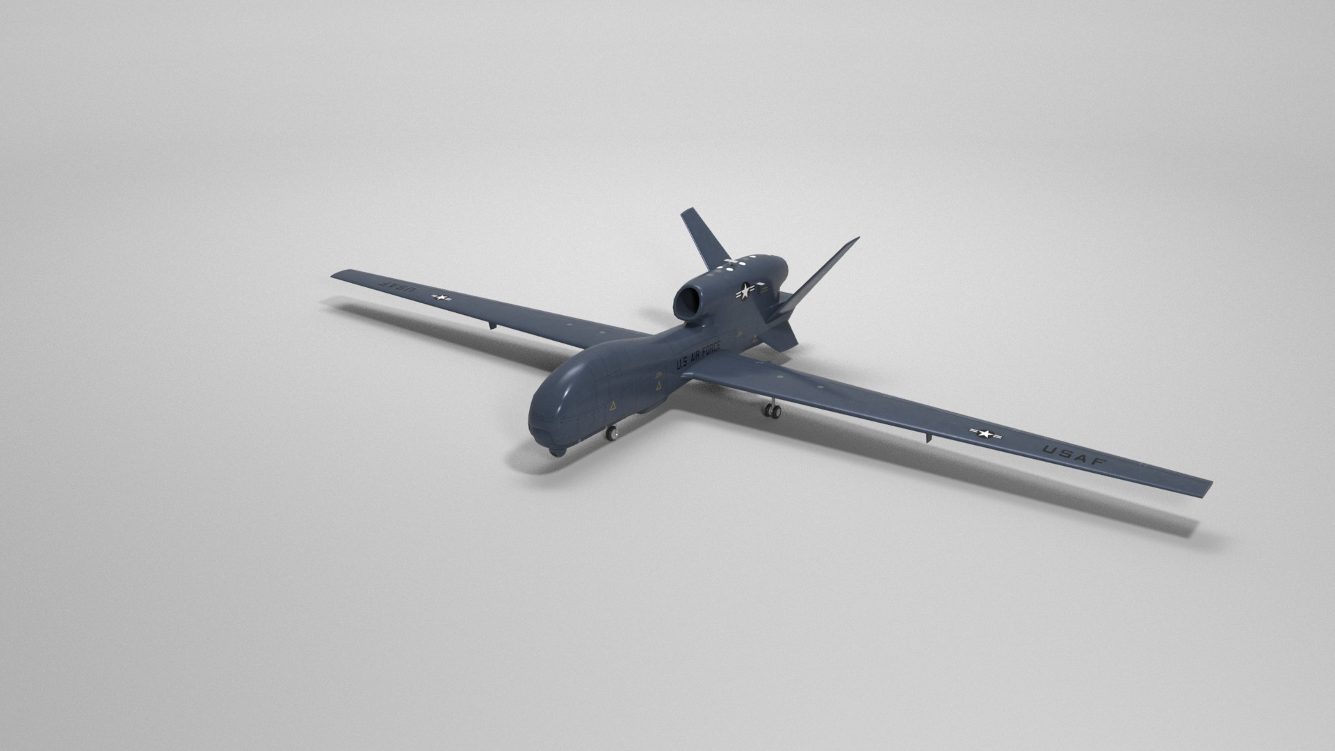 RQ-4 Global Hawk UAV 3D Model - TurboSquid 1983154