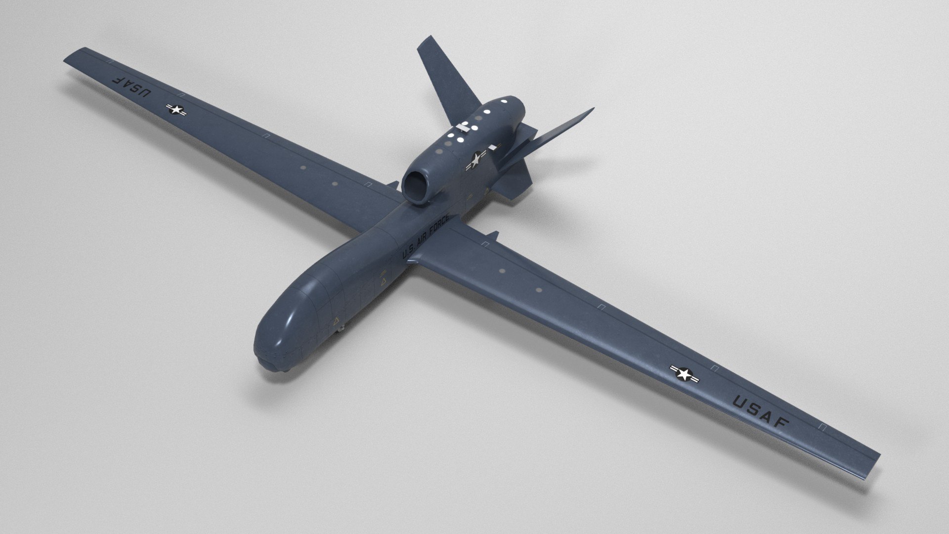 RQ-4 Global Hawk UAV 3D Model - TurboSquid 1983154