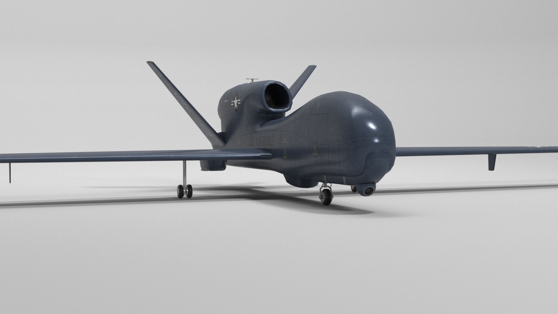 RQ-4 Global Hawk UAV 3D Model - TurboSquid 1983154
