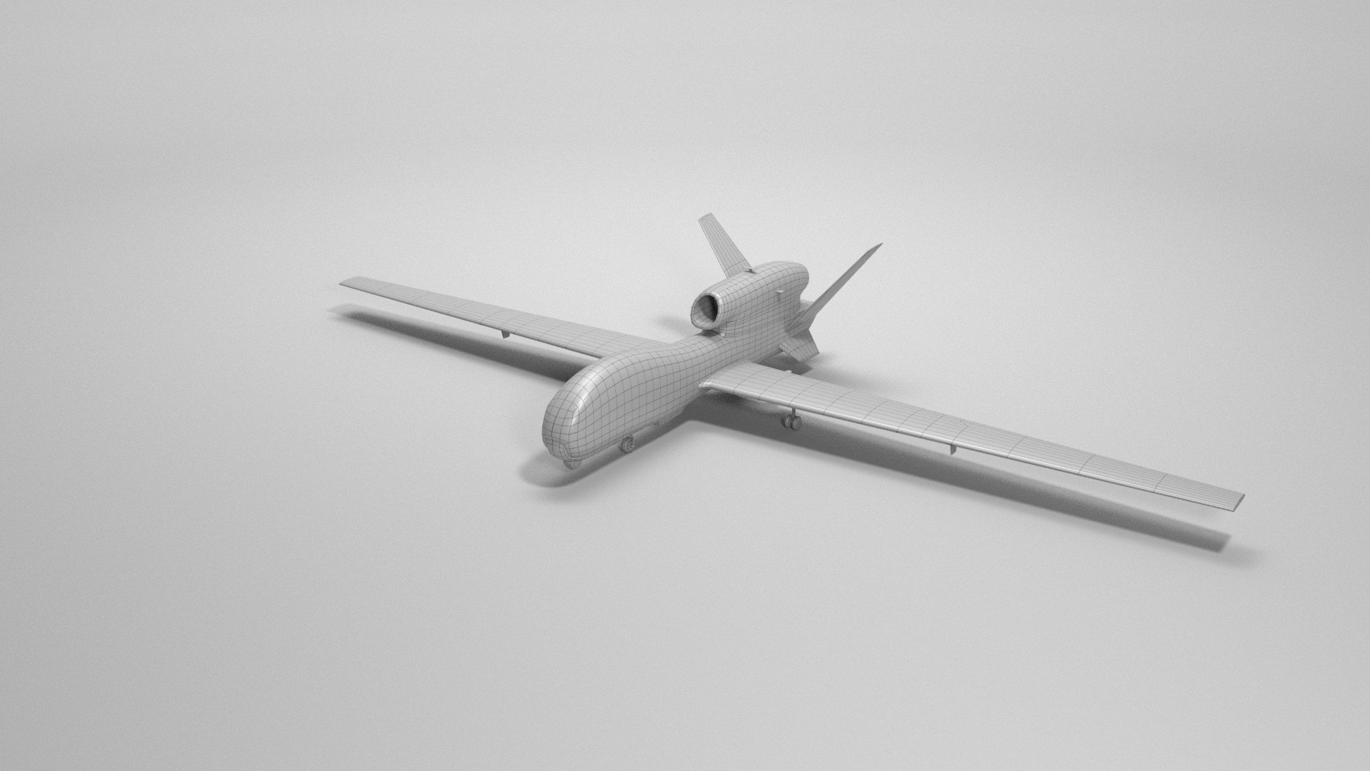 RQ-4 Global Hawk UAV 3D Model - TurboSquid 1983154