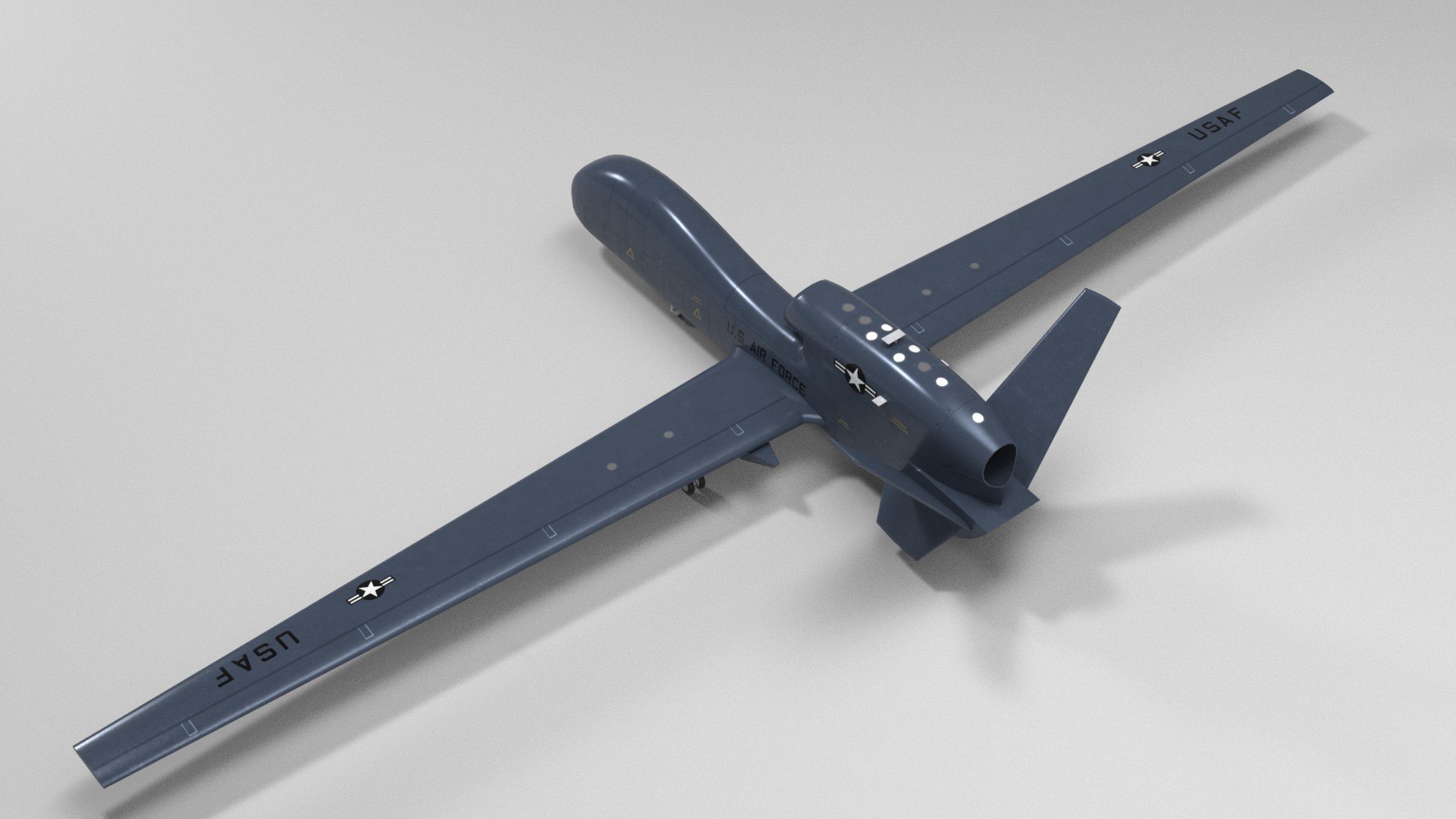 RQ-4 Global Hawk UAV 3D Model - TurboSquid 1983154