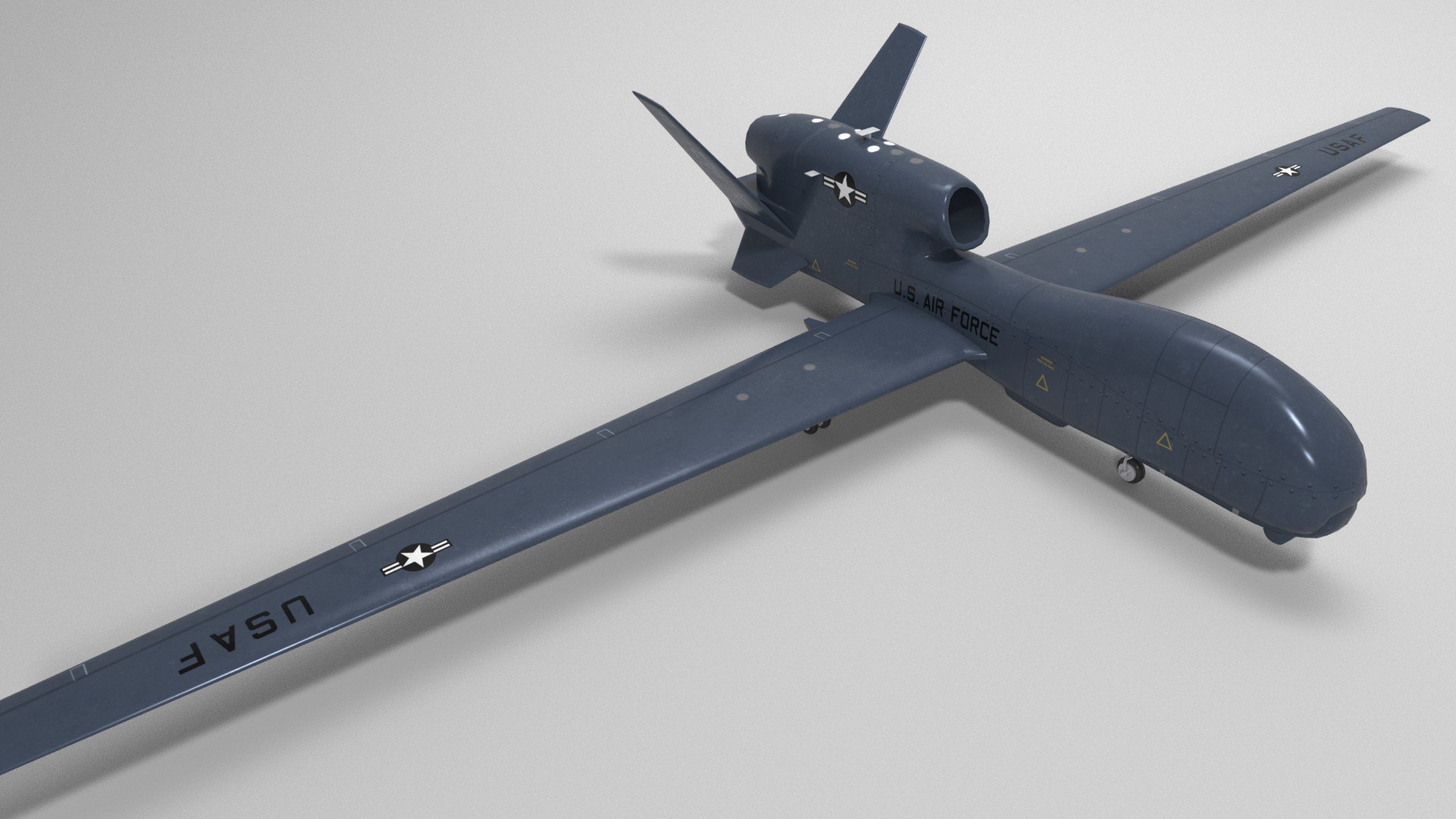 RQ-4 Global Hawk UAV 3D Model - TurboSquid 1983154