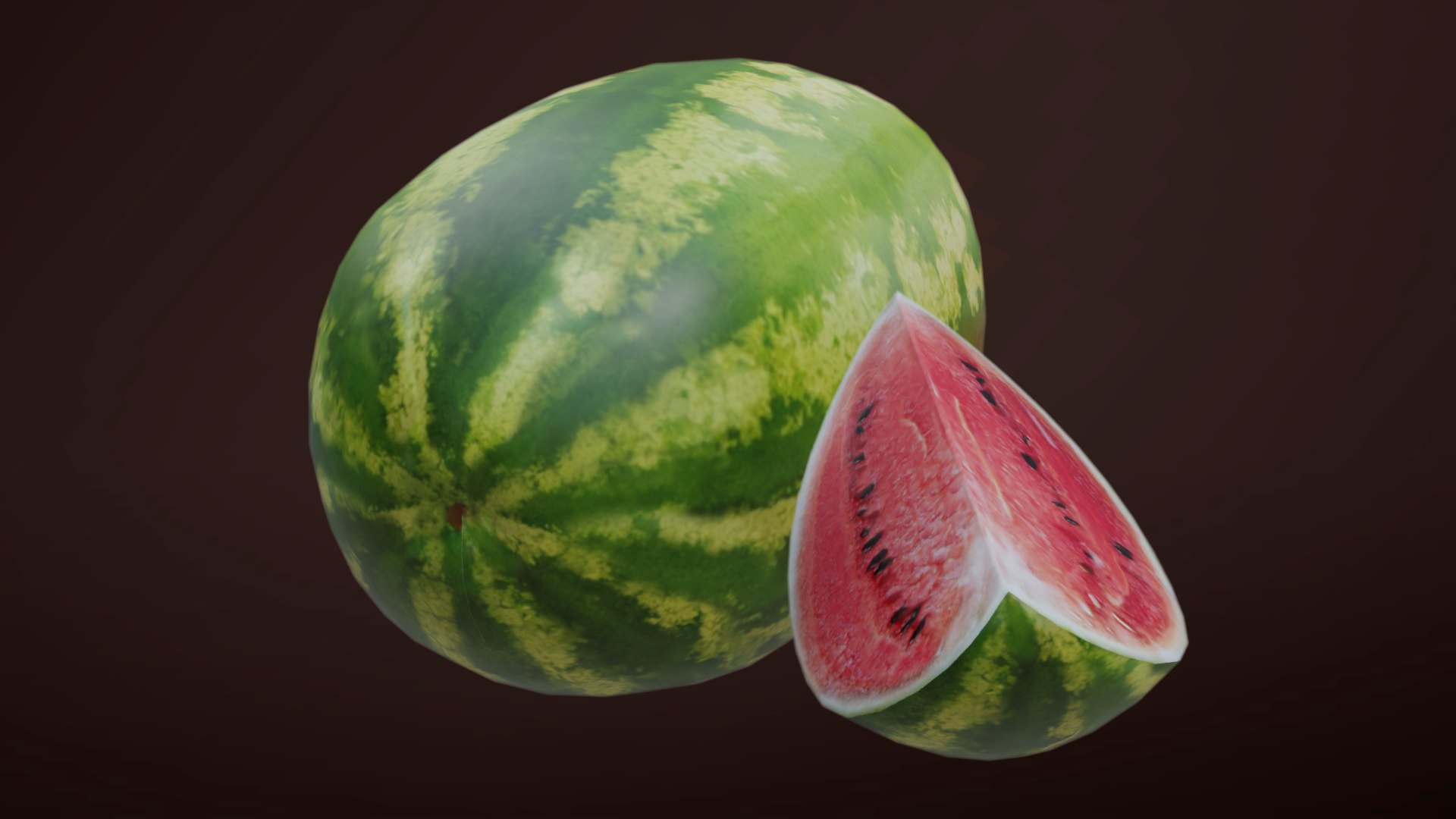3D Watermelon - TurboSquid 1955573
