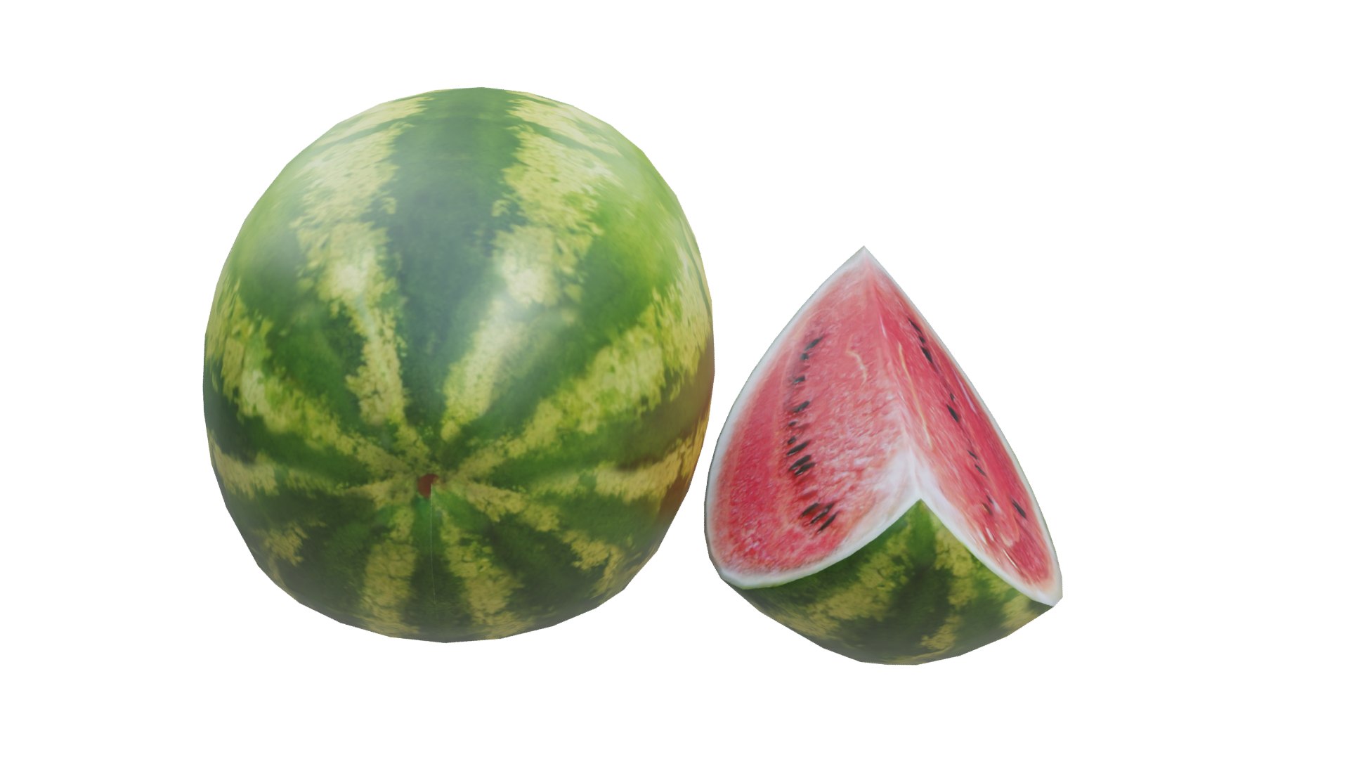 3D Watermelon - TurboSquid 1955573
