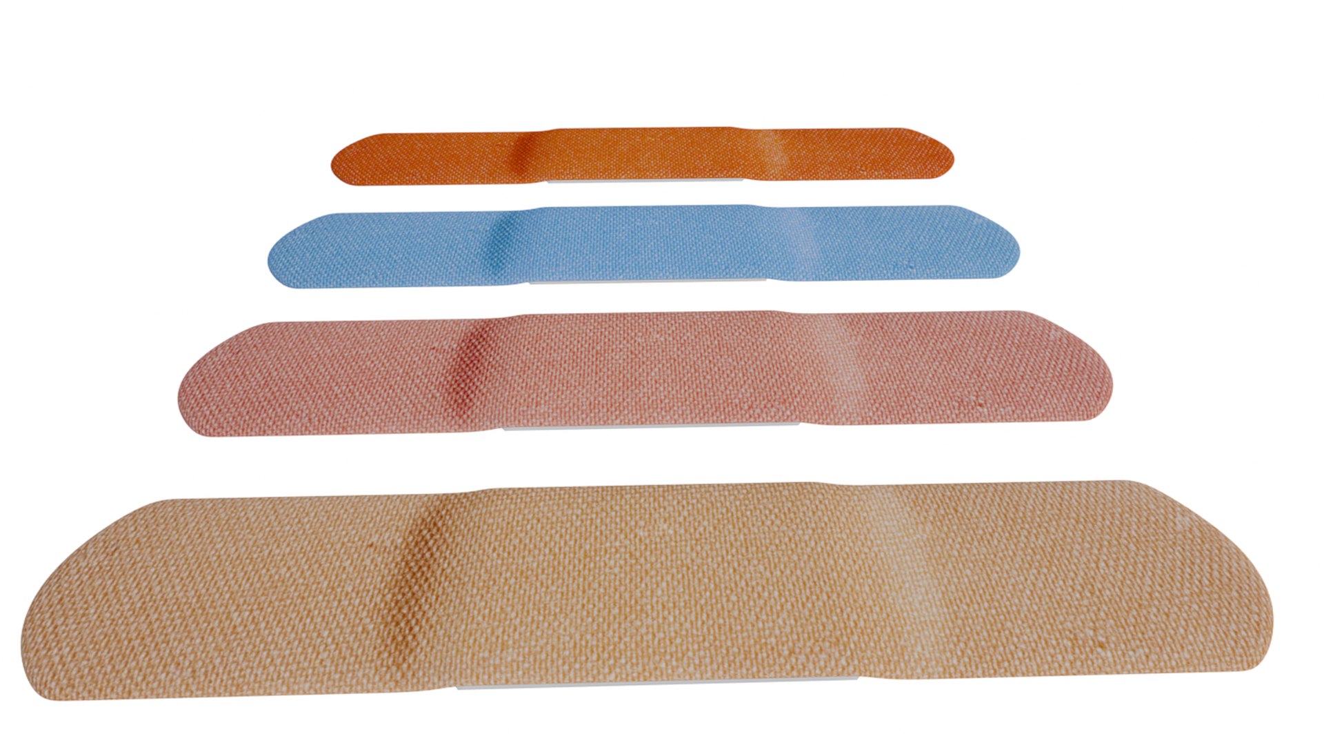 Adhesive Bandage Model - TurboSquid 2326144