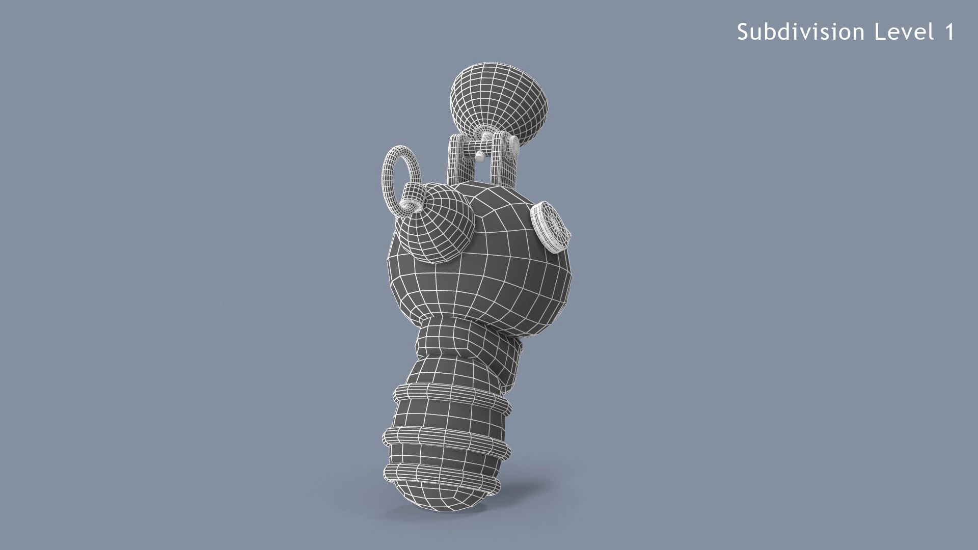 Futuristic Gun Symbol 3D Model - TurboSquid 1957000