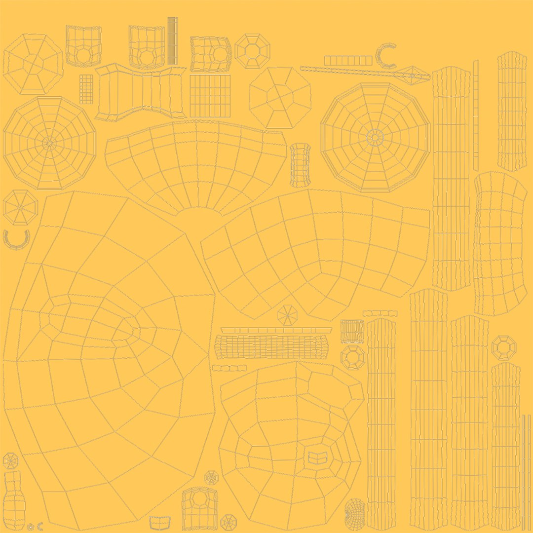 Futuristic Gun Symbol 3D Model - TurboSquid 1957000