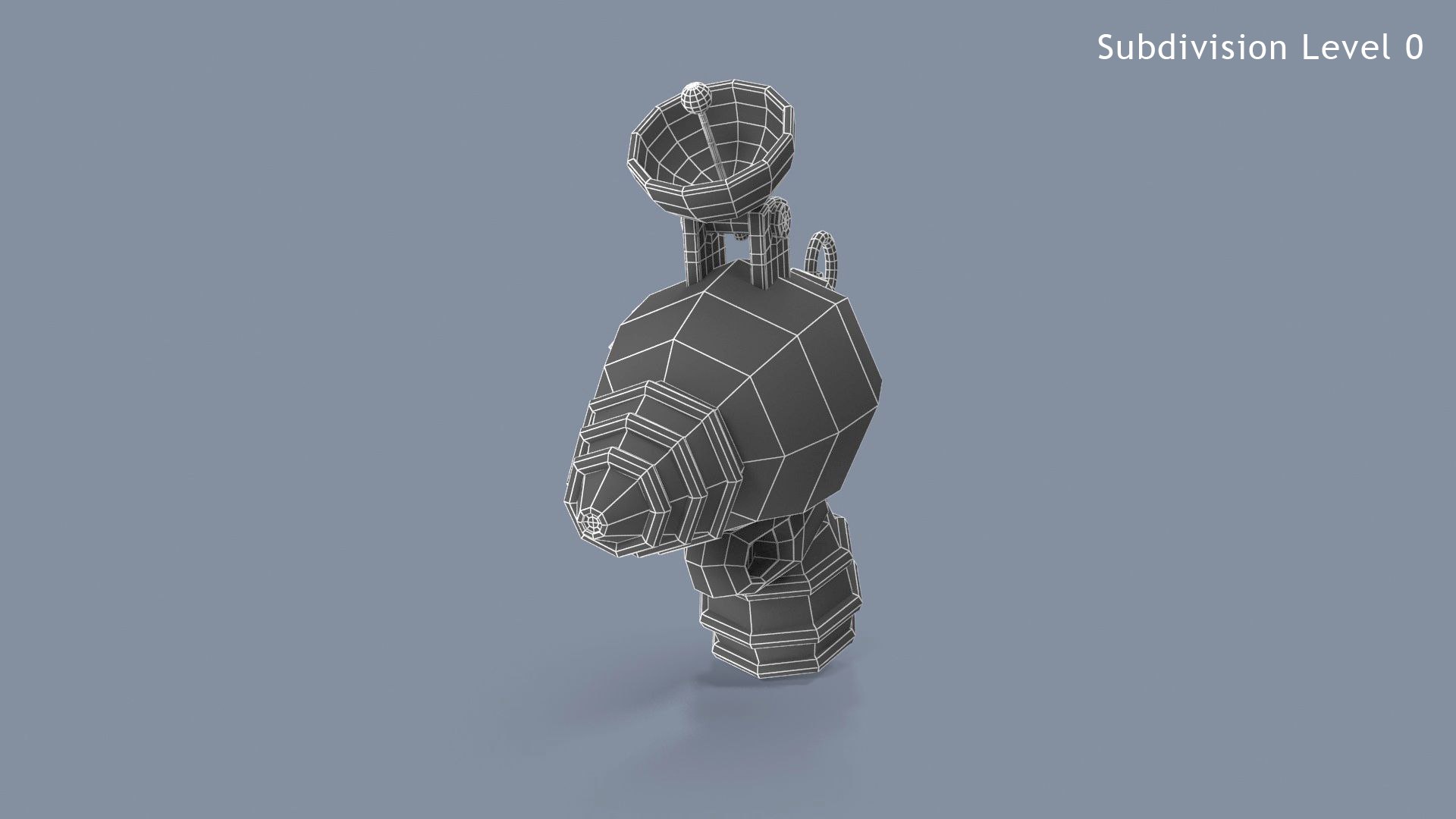 Futuristic Gun Symbol 3D Model - TurboSquid 1957000