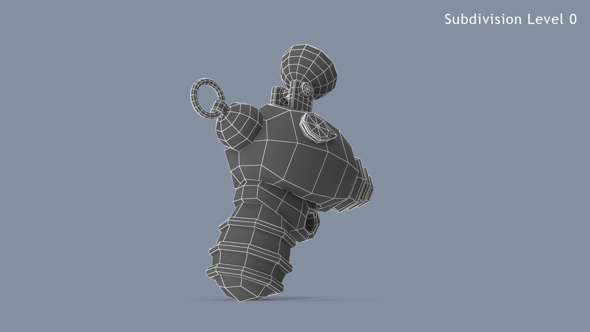 Futuristic Gun Symbol 3D Model - TurboSquid 1957000