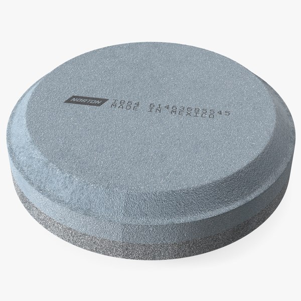 3D Whetstone Round Grey model - TurboSquid 1847727