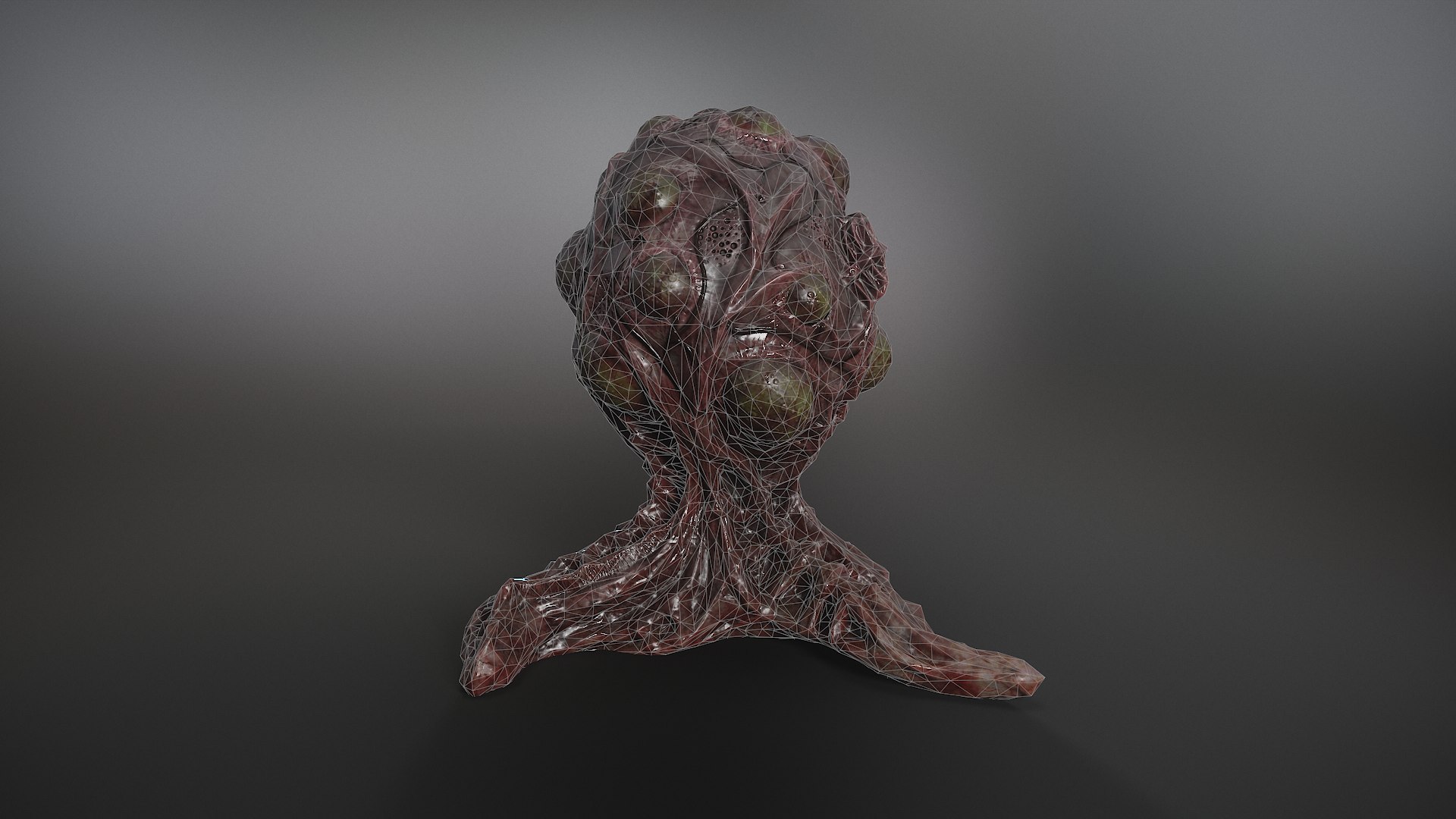 Alien Biomass Low-poly 3D Model Model - TurboSquid 2004824