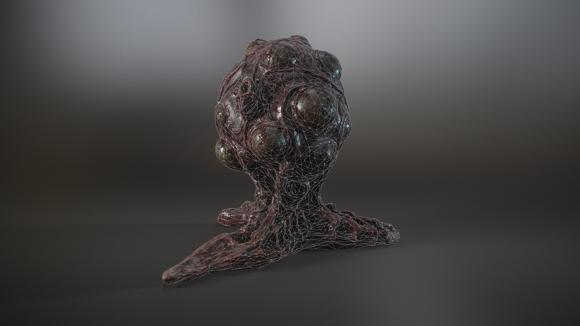 Alien Biomass Low-poly 3D Model Model - TurboSquid 2004824