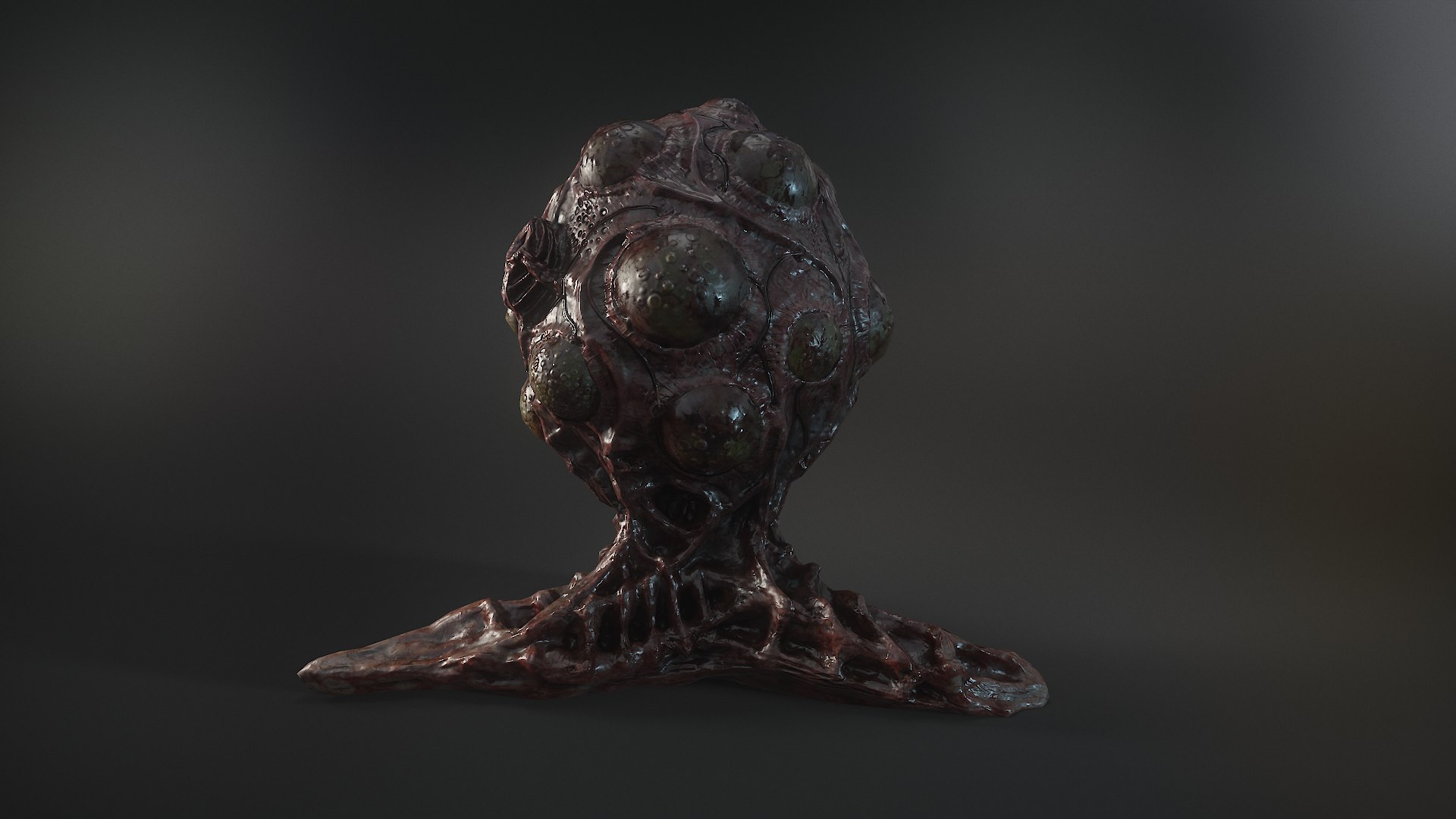 Alien Biomass Low-poly 3D Model Model - TurboSquid 2004824