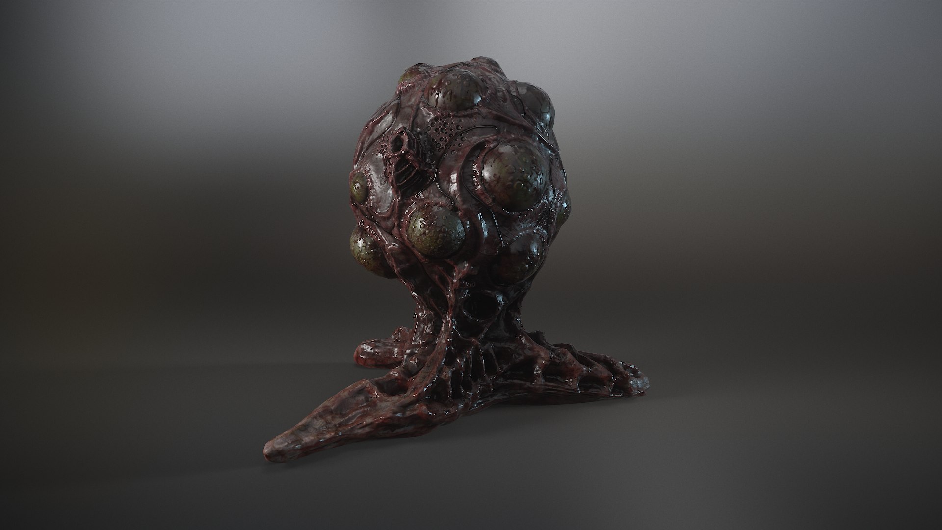 Alien Biomass Low-poly 3D Model Model - TurboSquid 2004824