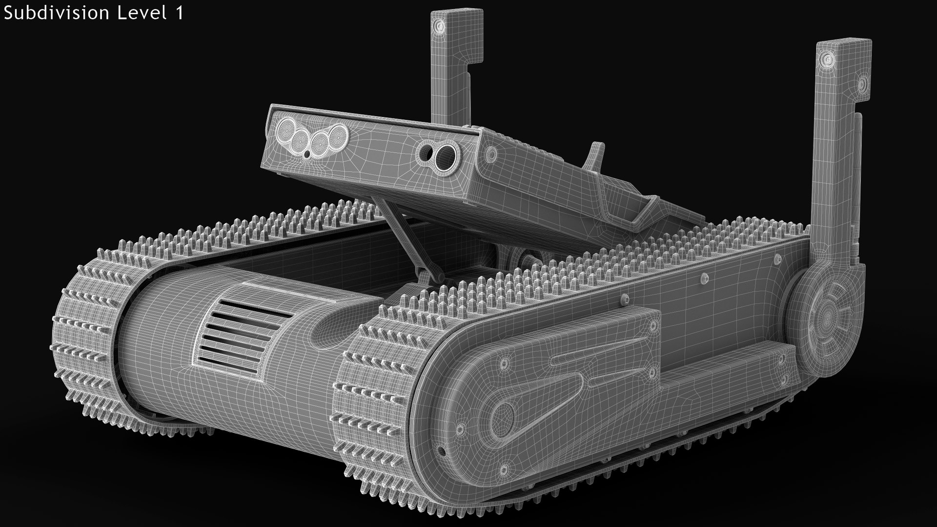 Mk2 Robot Swat Model - TurboSquid 1610304