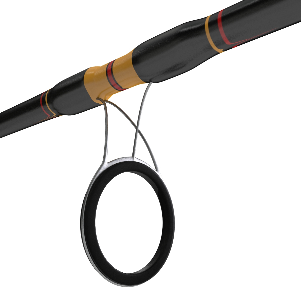 3d model fishing rod encore reel