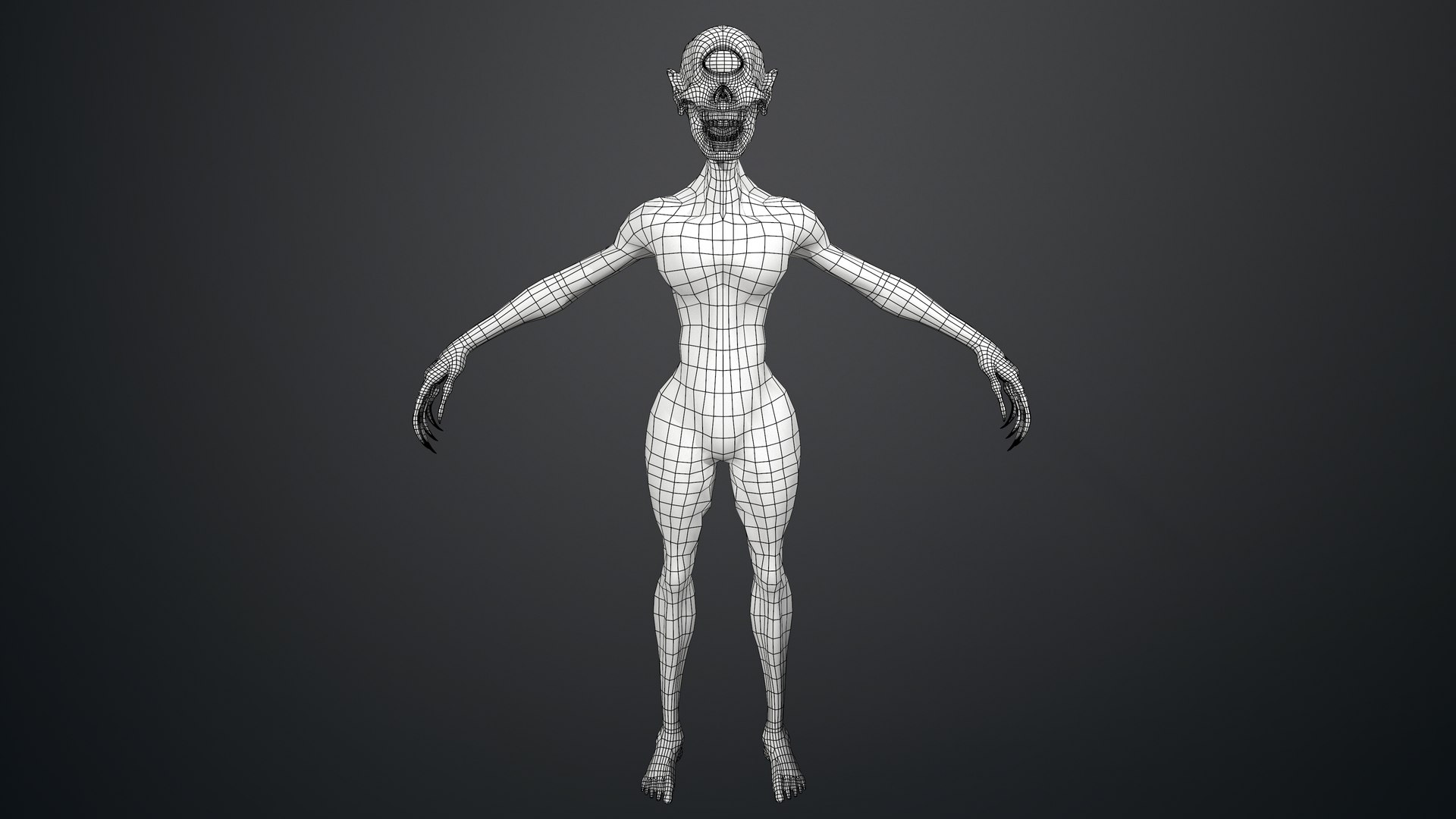 Ghoul 3D Model - TurboSquid 1920904