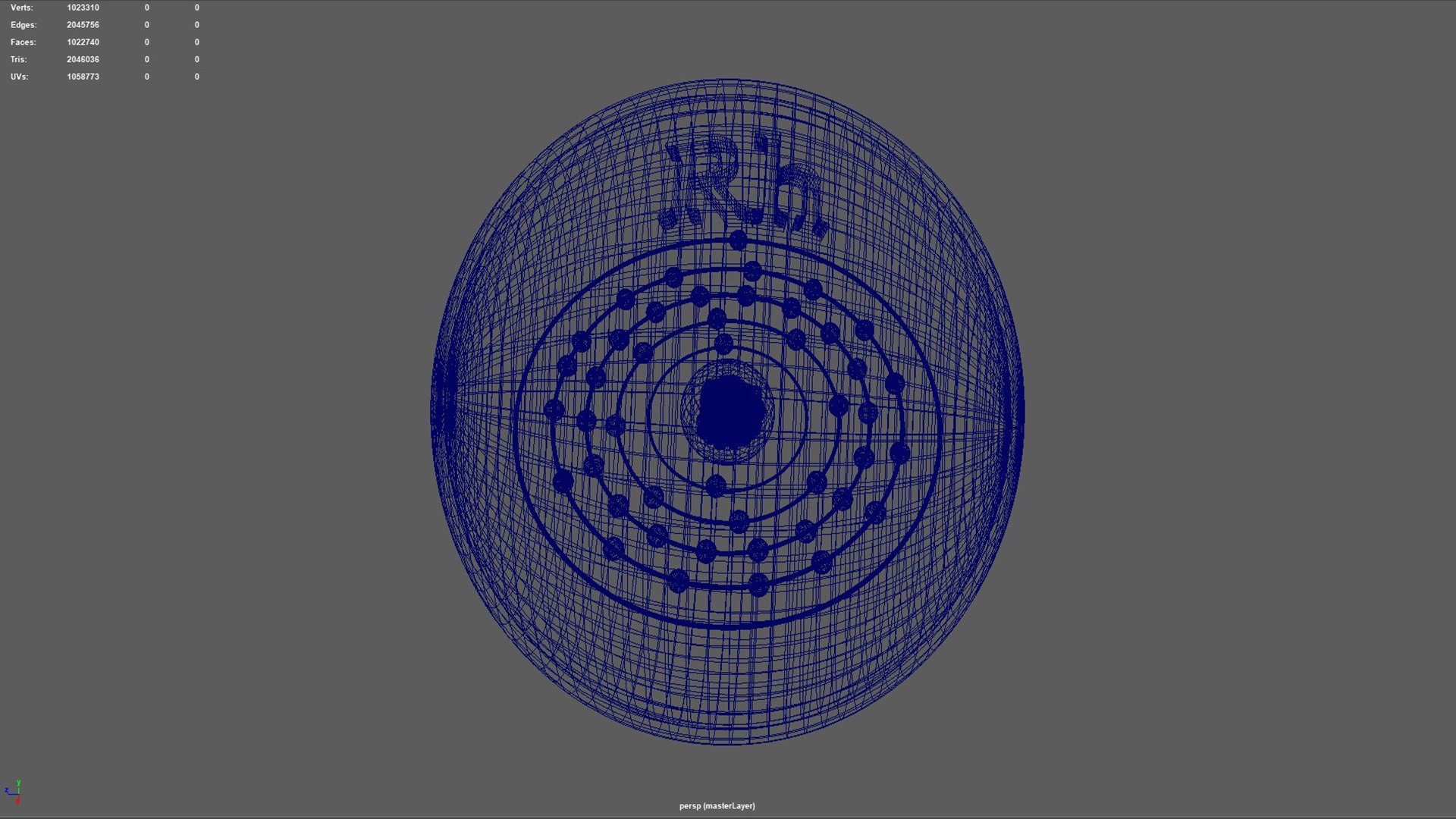 Rhodium Chemical Element 3D Model - TurboSquid 2136242