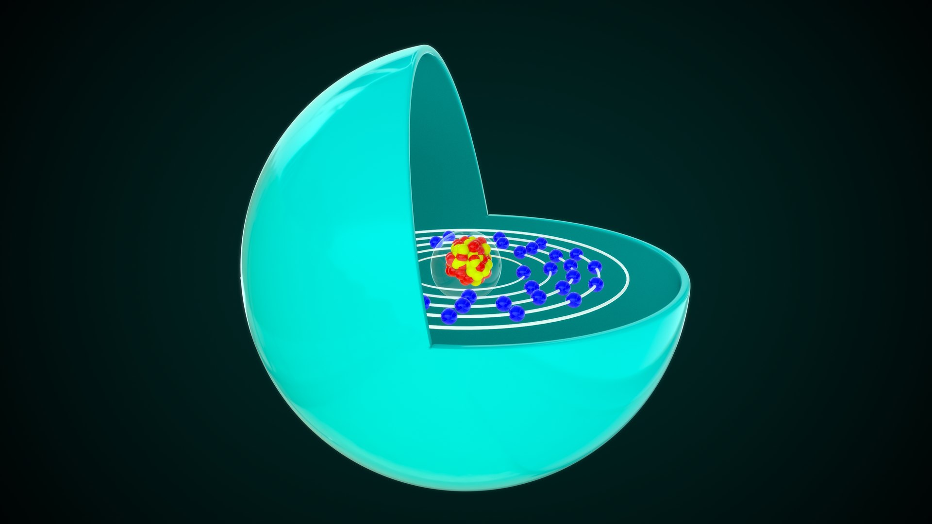 Rhodium Chemical Element 3D Model - TurboSquid 2136242