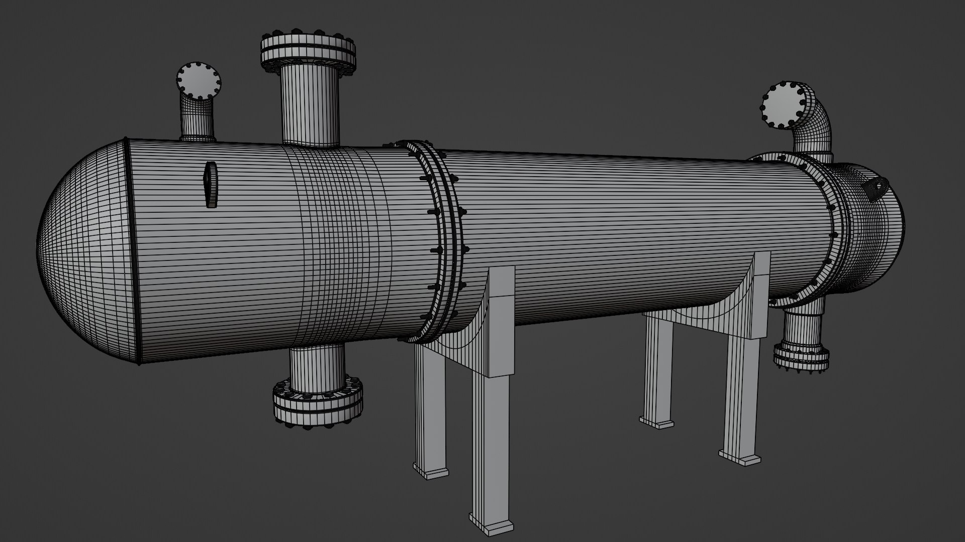 3D Heat Exchanger - Full Detail Model - TurboSquid 2039780