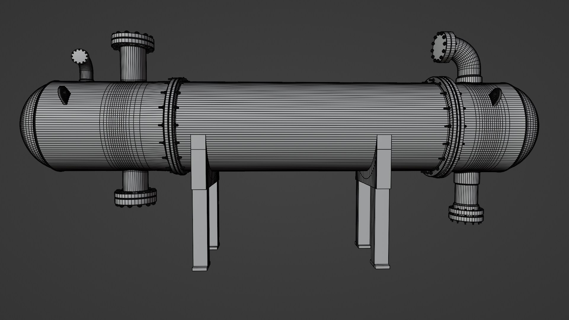 3D Heat Exchanger - Full Detail Model - TurboSquid 2039780
