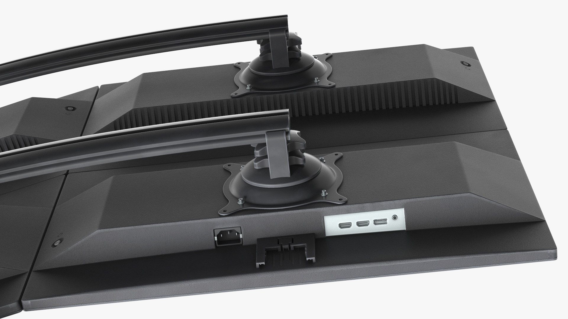 3D Command Center 6 Monitors Model - TurboSquid 2370134