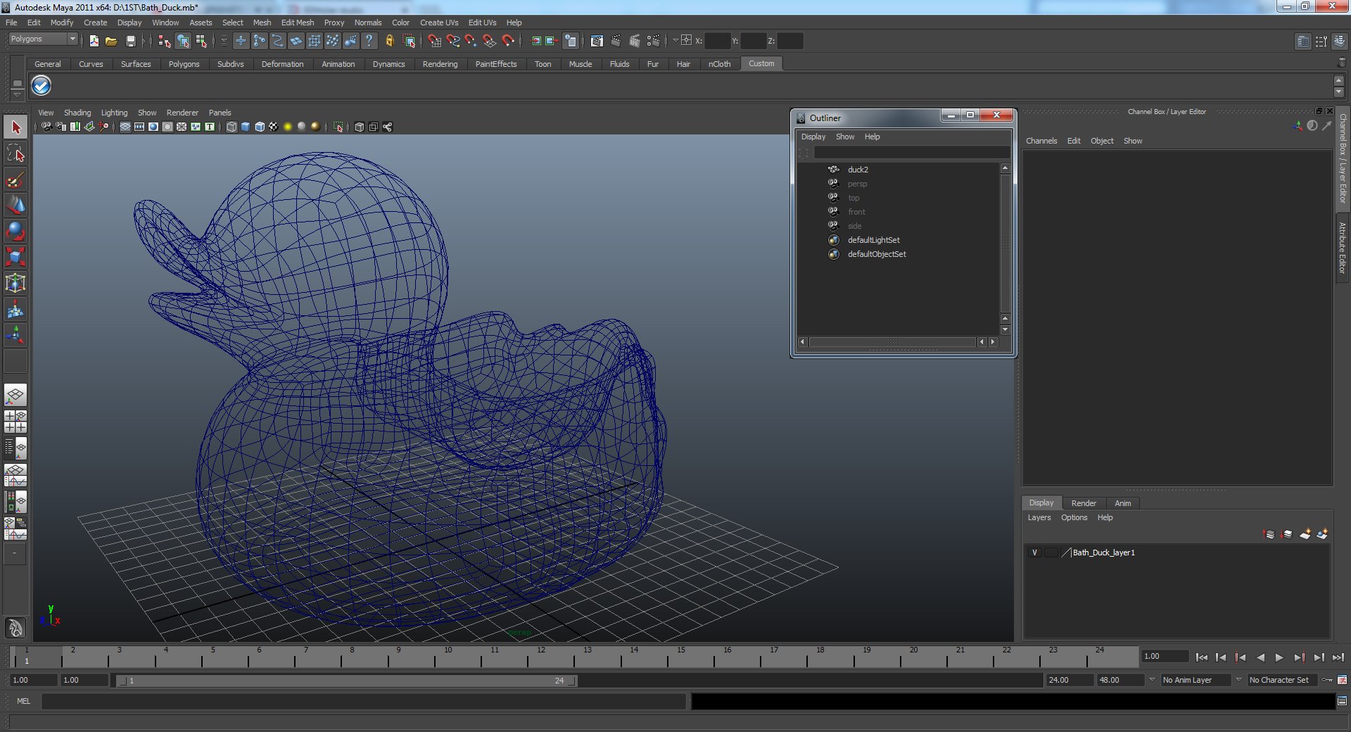 3D Bath Duck Model - TurboSquid 1208173
