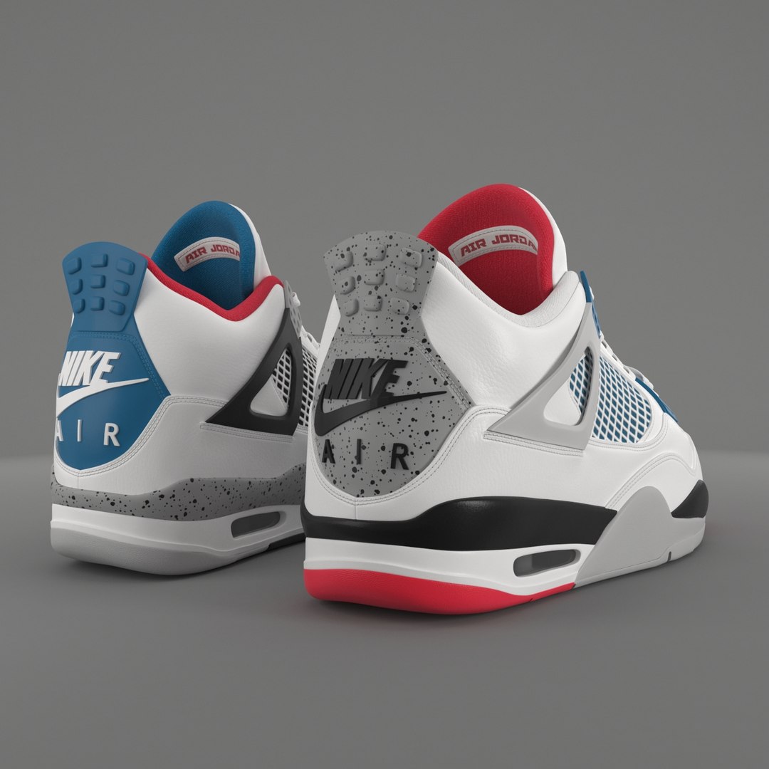 3D Jordan 4 Retro Pbr Model - TurboSquid 1536770